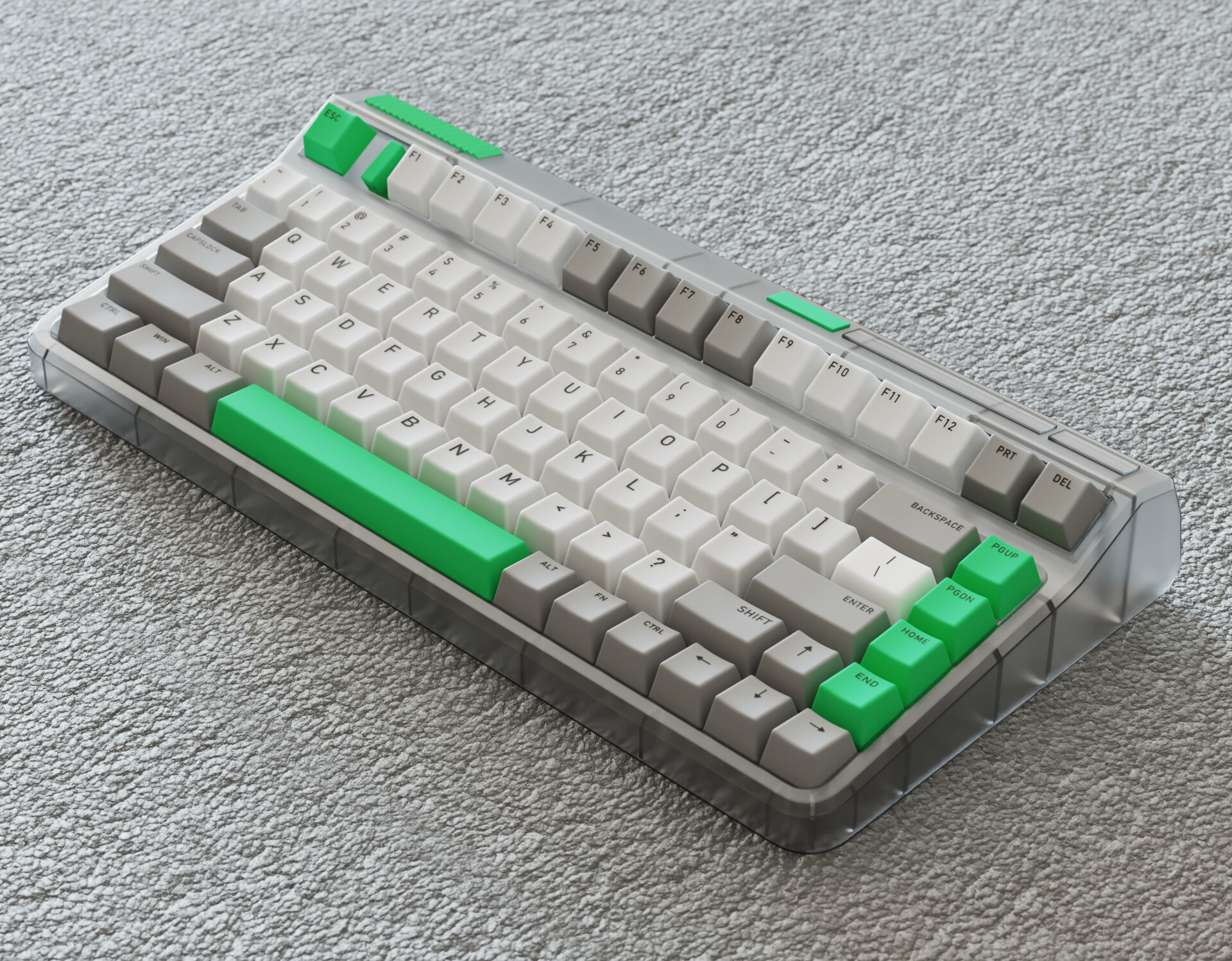 ArtStation - Realistic Keyboard Model Rendering In Blender