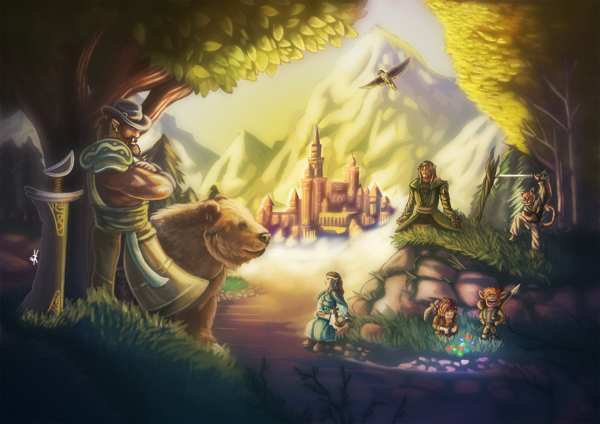 ArtStation - Dnd Adventure