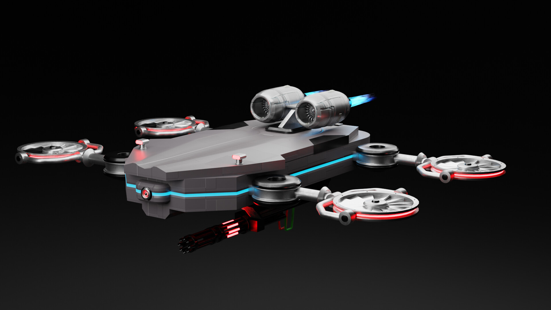 ArtStation - sci fi drone