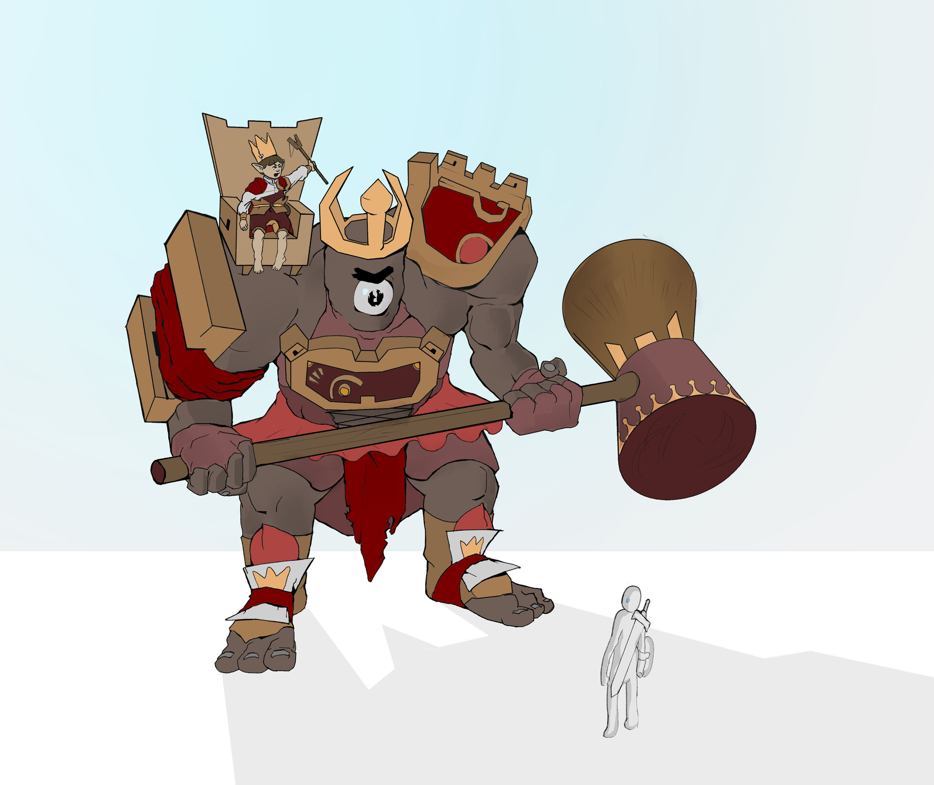 Alannah Costanzo - Goliath and King (BOTW-Fan made boss)