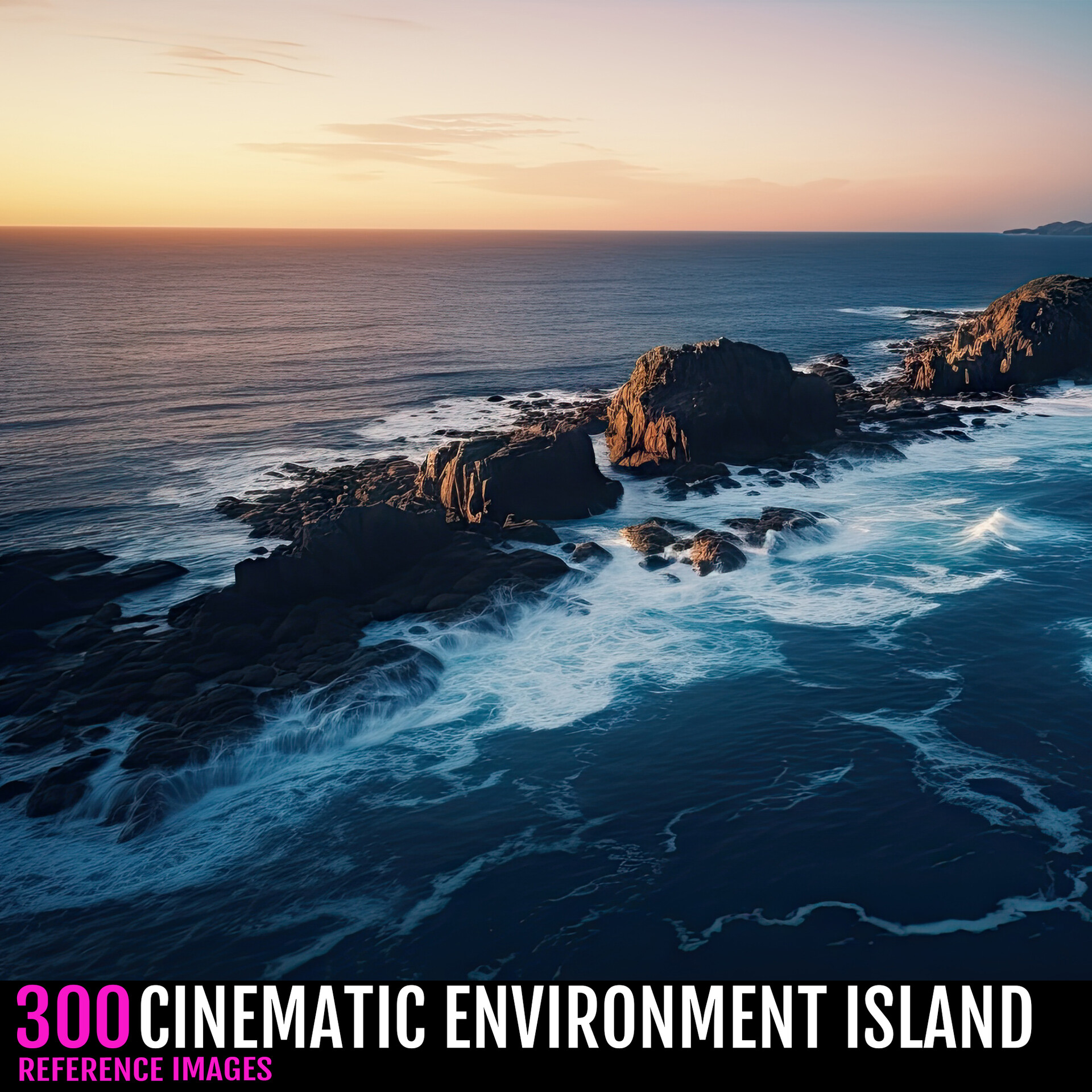 ArtStation - 300 CINEMATIC ENVIRONMENT ISLAND / 4K