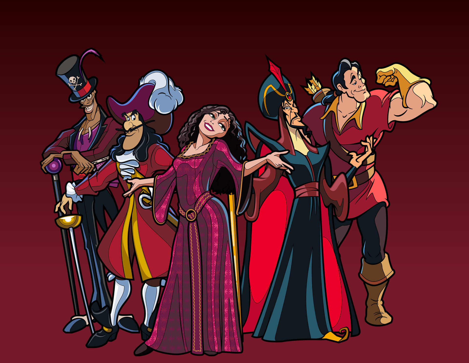 ArtStation - Disney Villains II FiGPiN Art