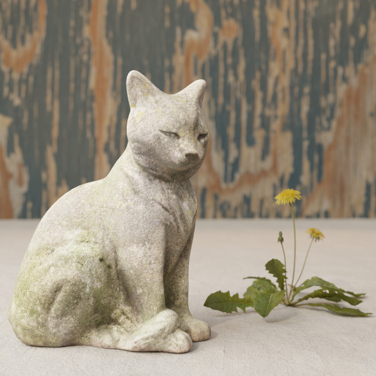 ArtStation - Stone Cat