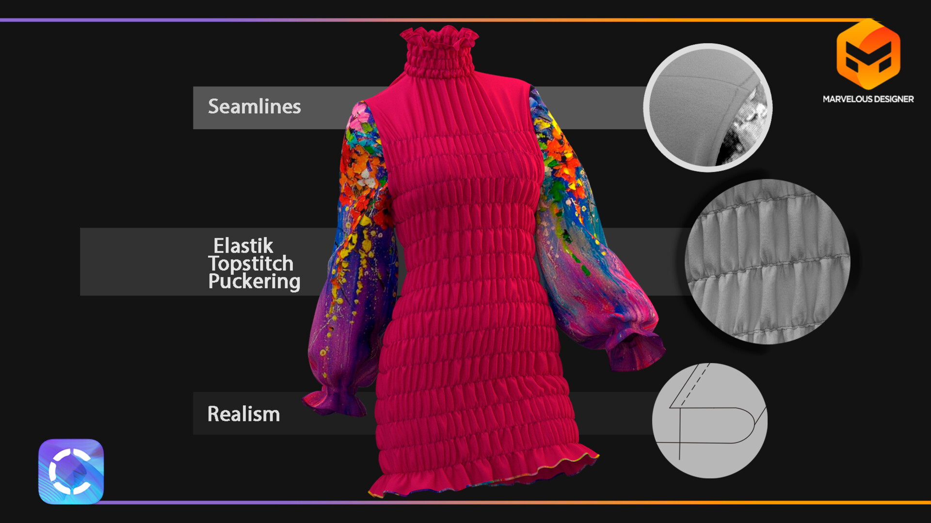 ArtStation - 3d dress