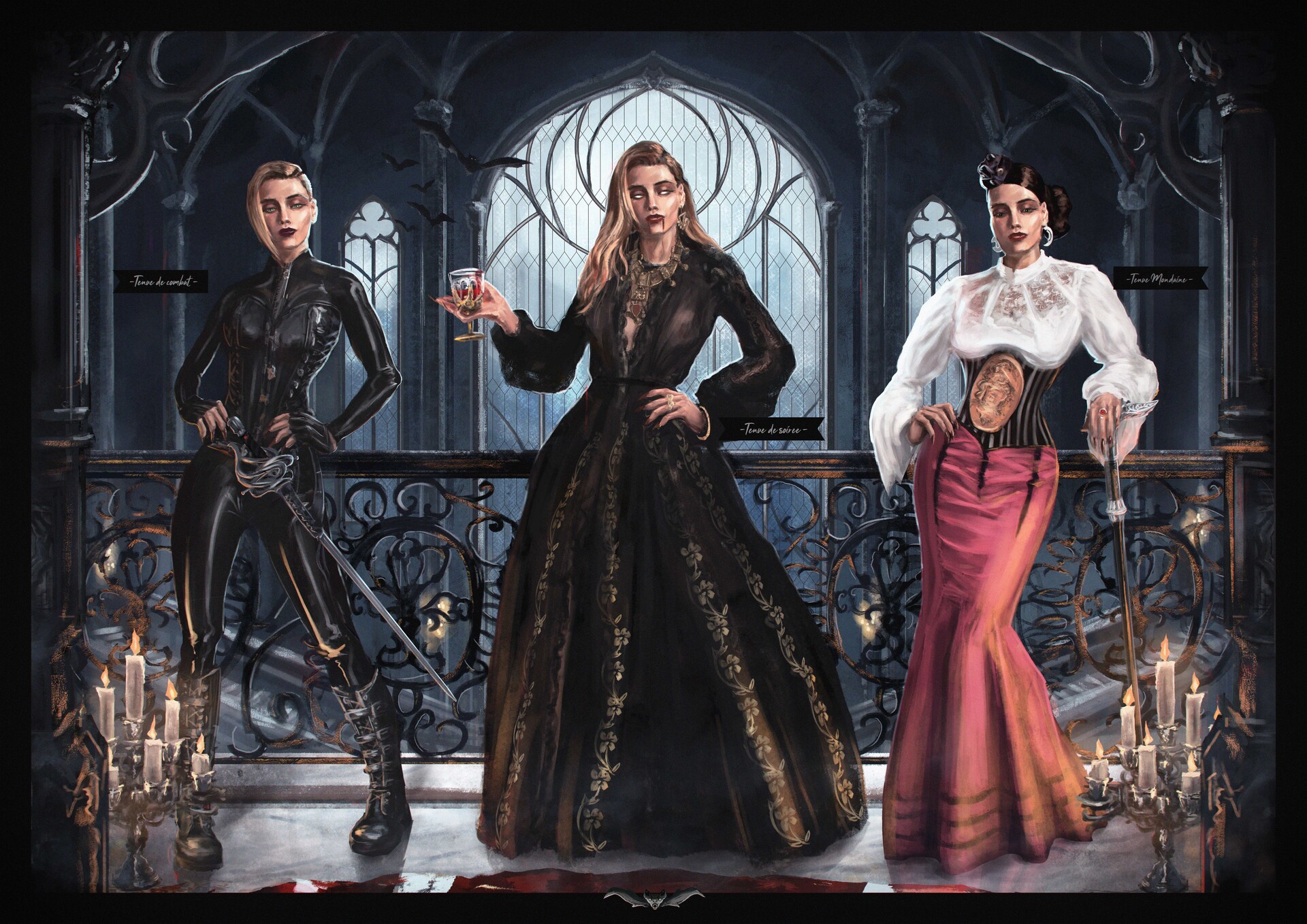 ArtStation - Vampires_woman_concept