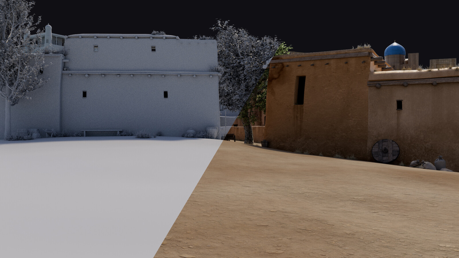 Otabek Muminov - МЕЧТАТЕЛИ (ARMON) - environment art