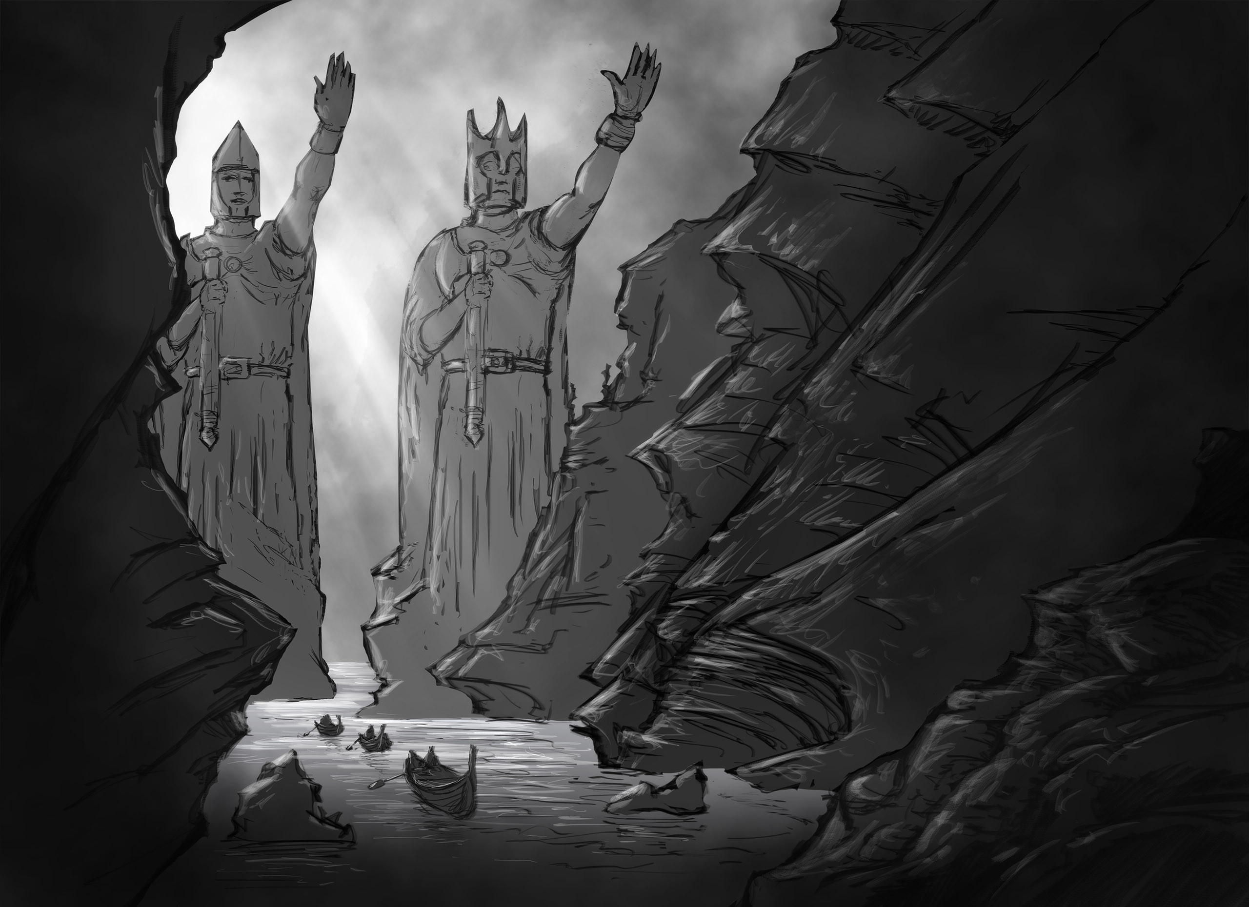 Rafael Falconi - Lord of the Rings: Argonath