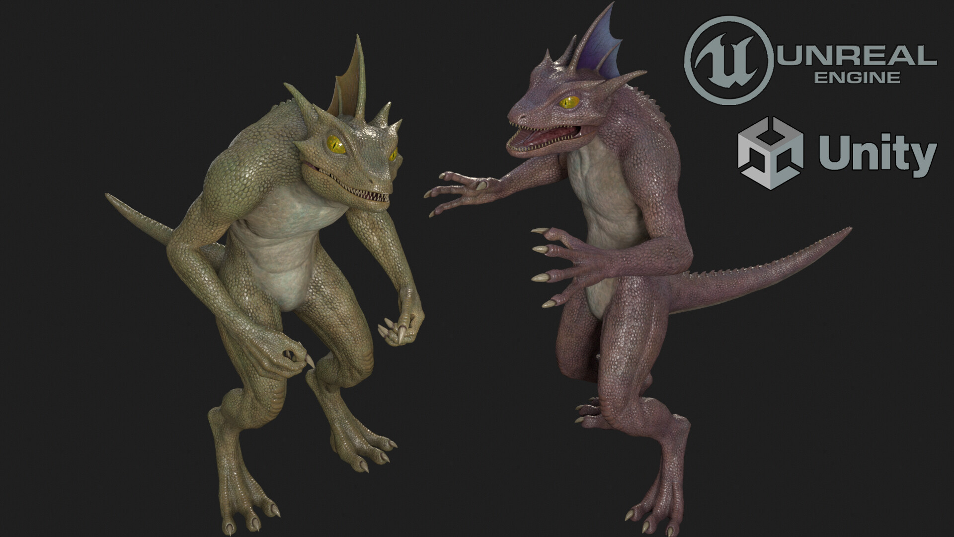 ArtStation - Lizard monster3
