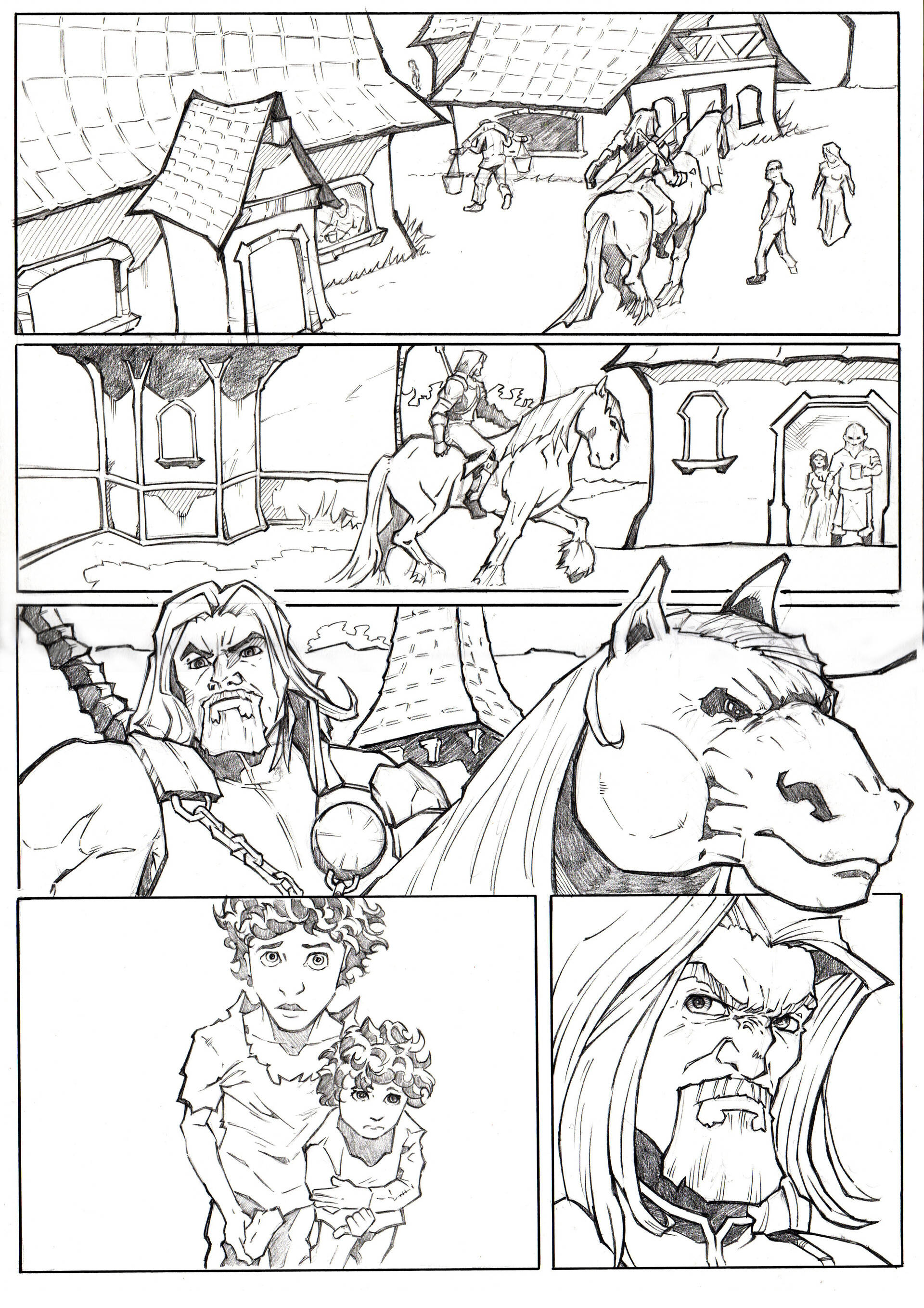 ArtStation - UNTITLED COMIC - PAGE 2