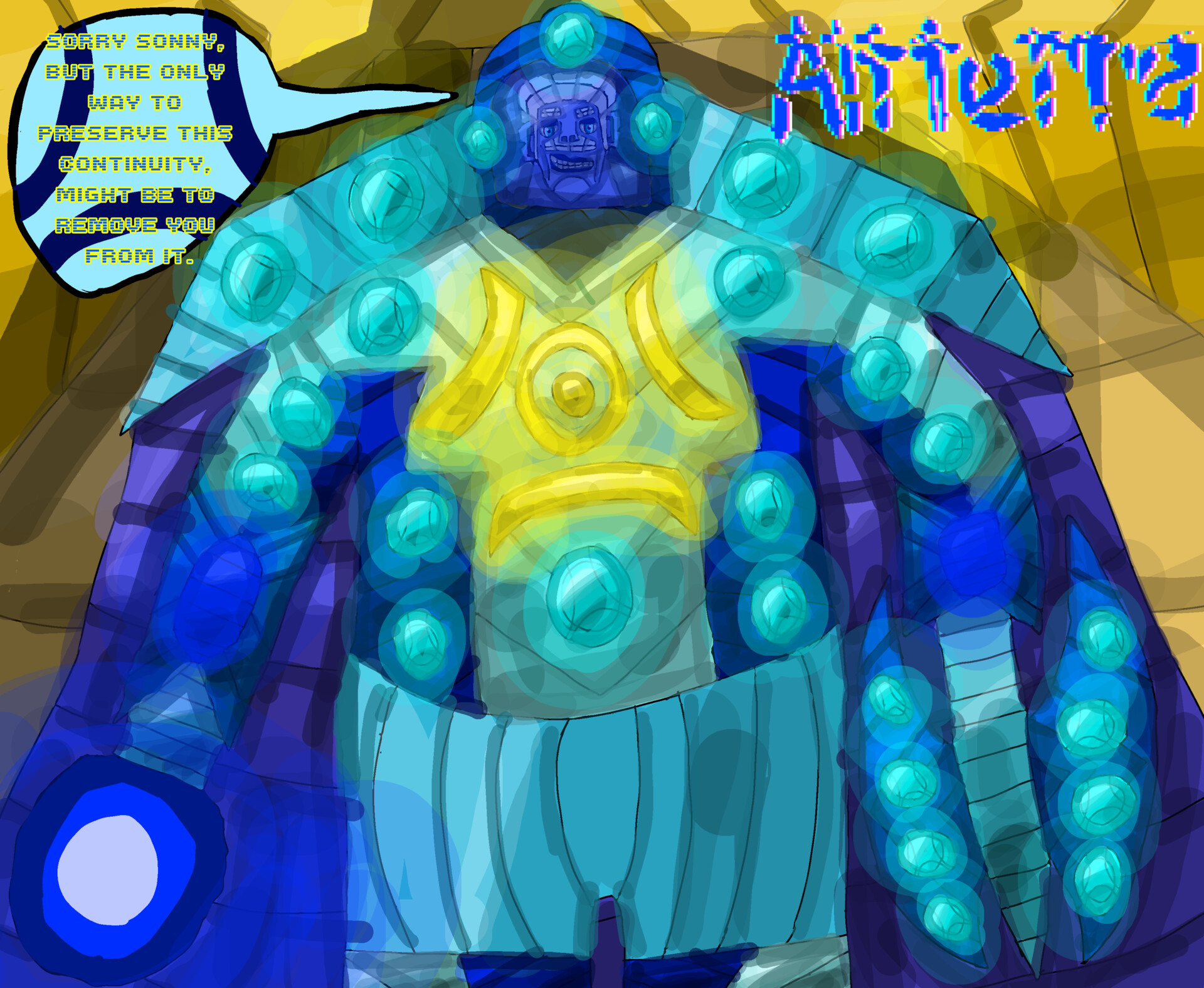 ArtStation - Meet Warren Cell The Pope of The Status Que