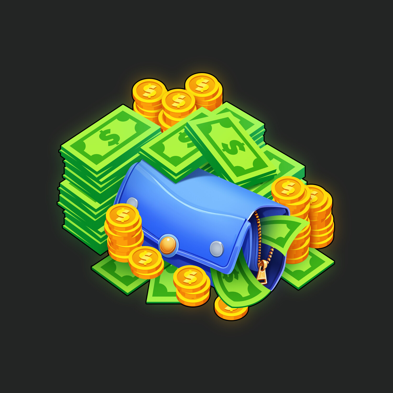 ArtStation - Game Money Levels