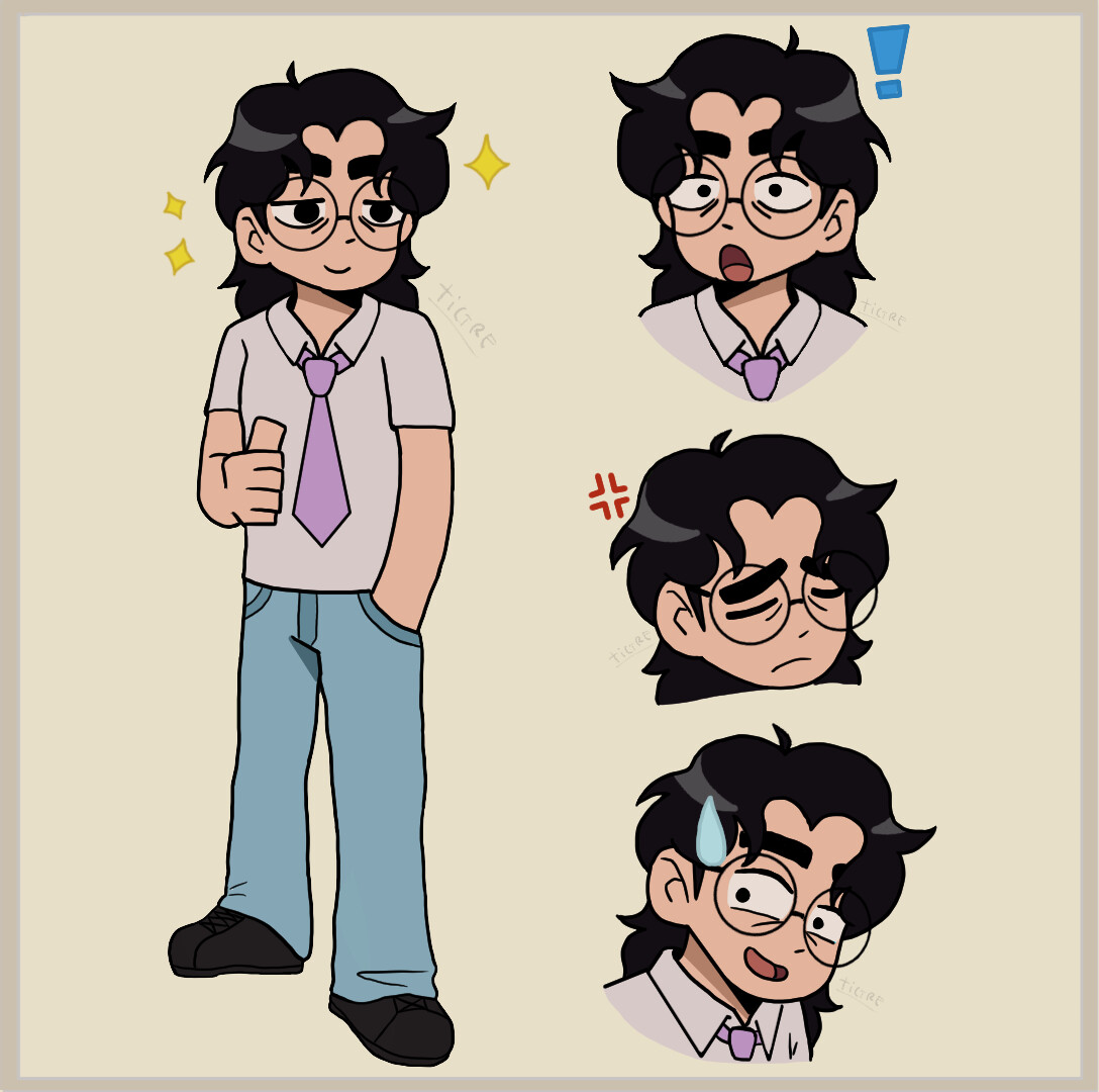 ArtStation - Myself in the style off Scott Pilgrim Takes Off