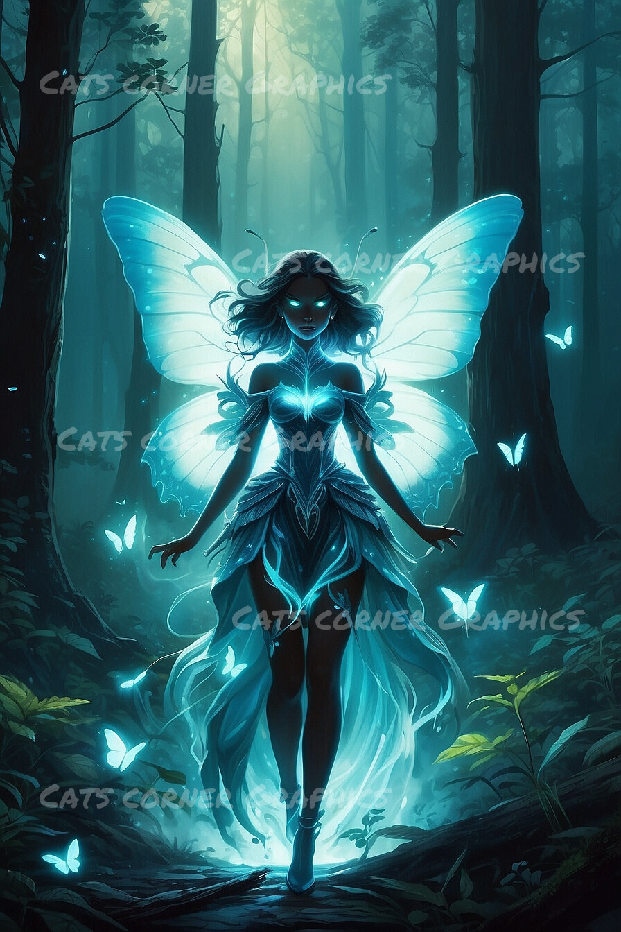 ArtStation - Butterfly Goddess