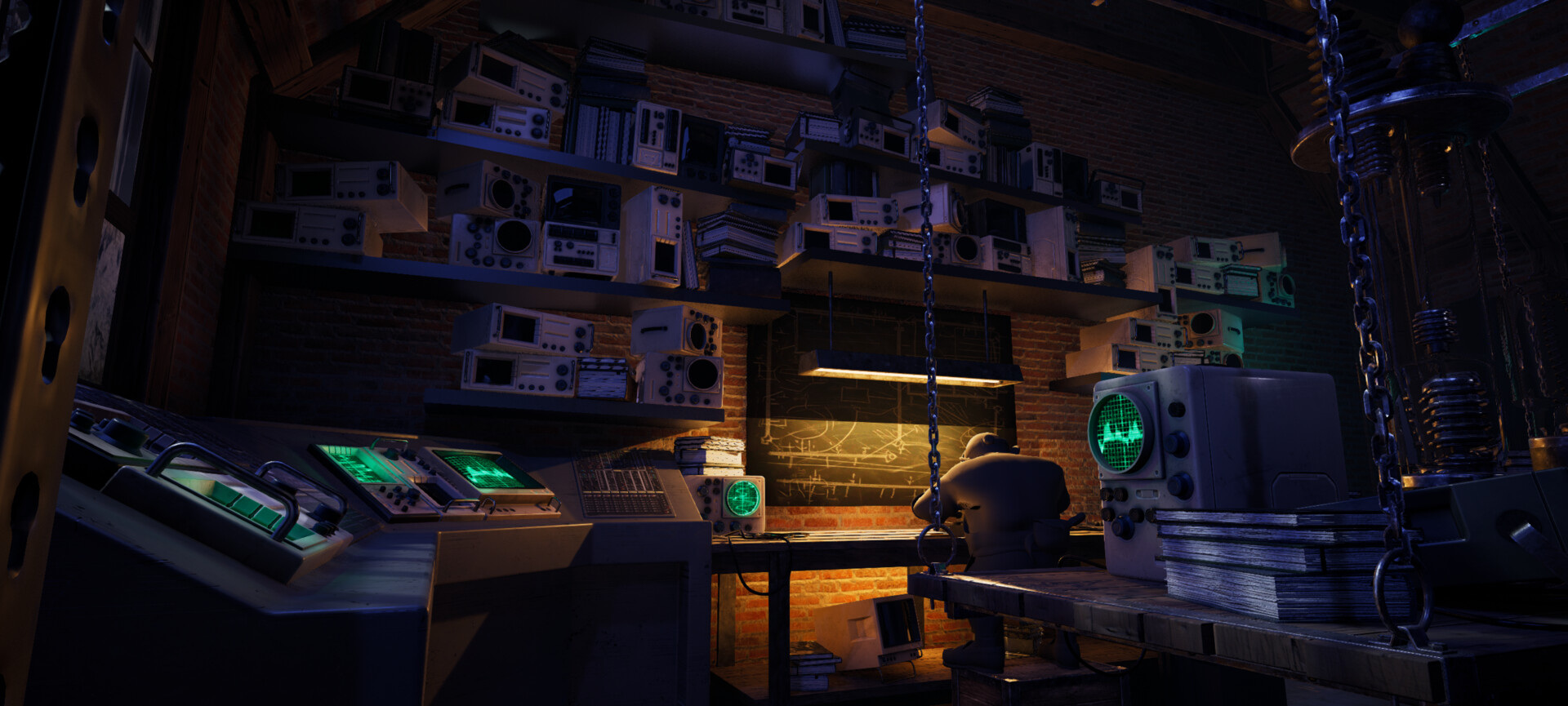 ArtStation - Scientist Lab Lighting - UE5