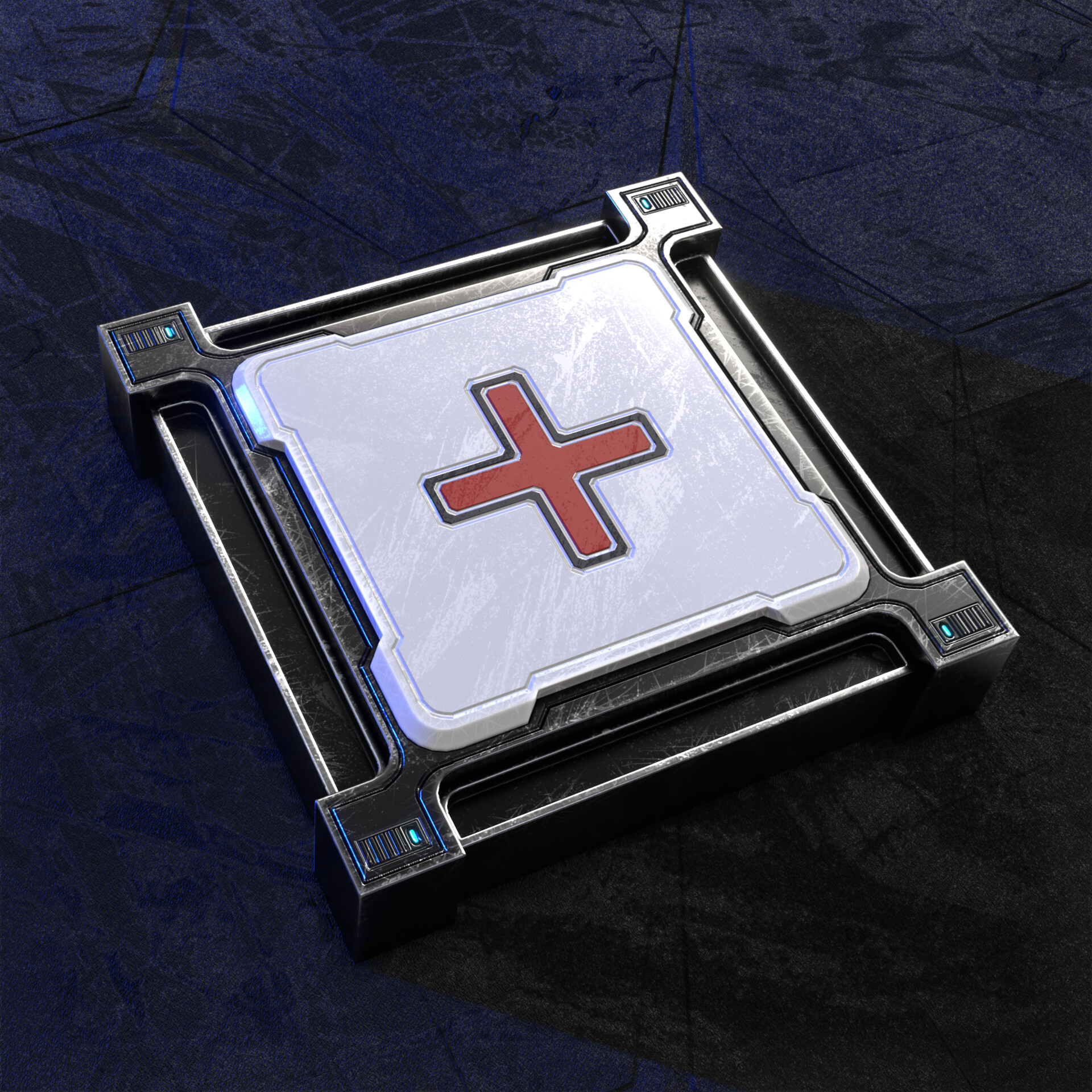 ArtStation - SciFi Medkit