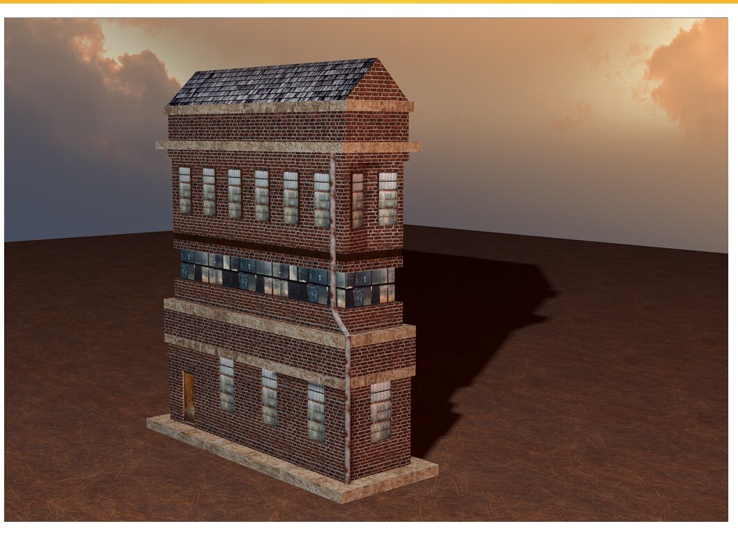 ArtStation - 3D Model- Architecture