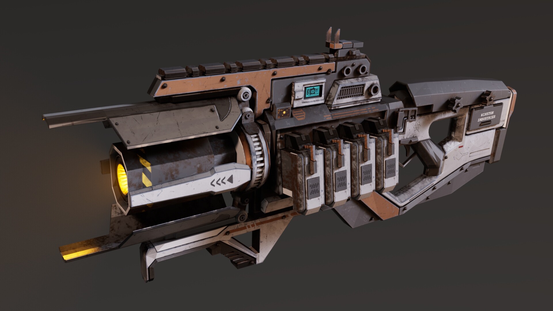 ArtStation - charge rifle