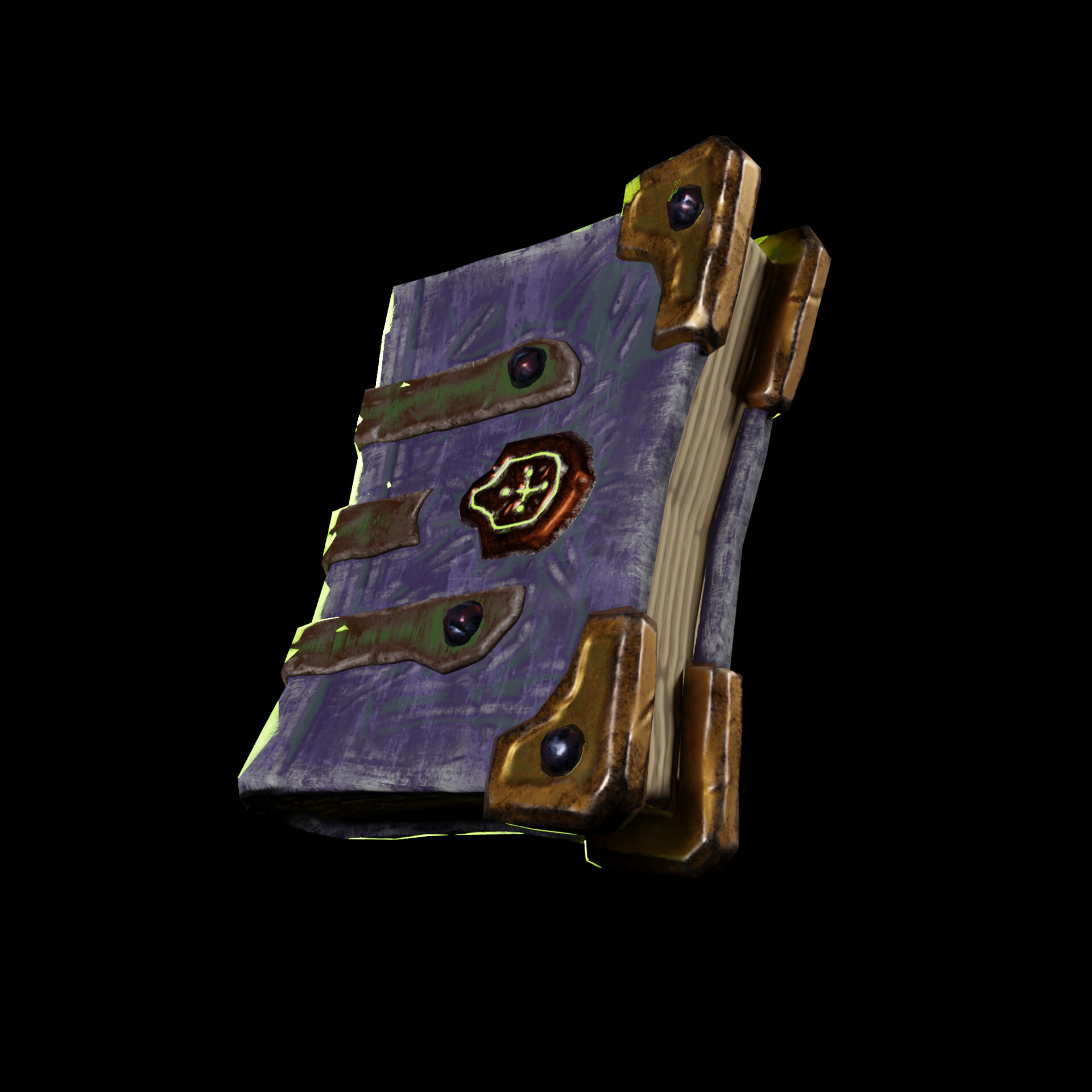 ArtStation - Stylized Book