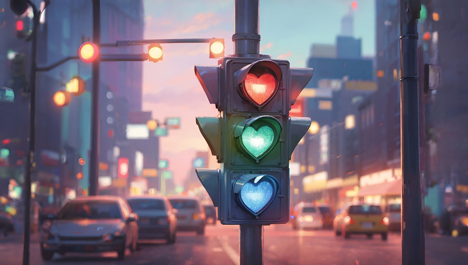 ArtStation - traffic lights