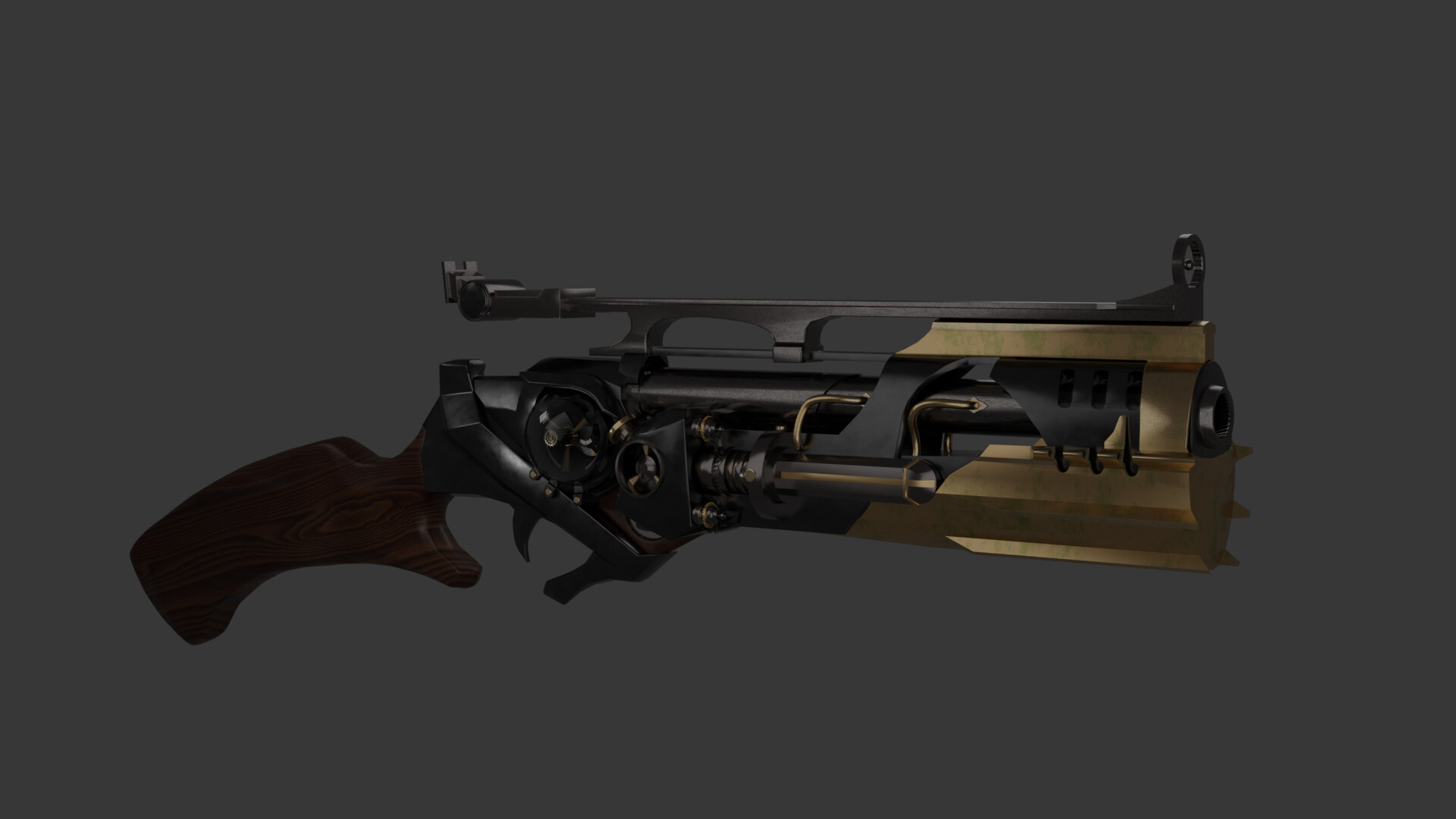 ArtStation - Dishonored 2 Emily pistol