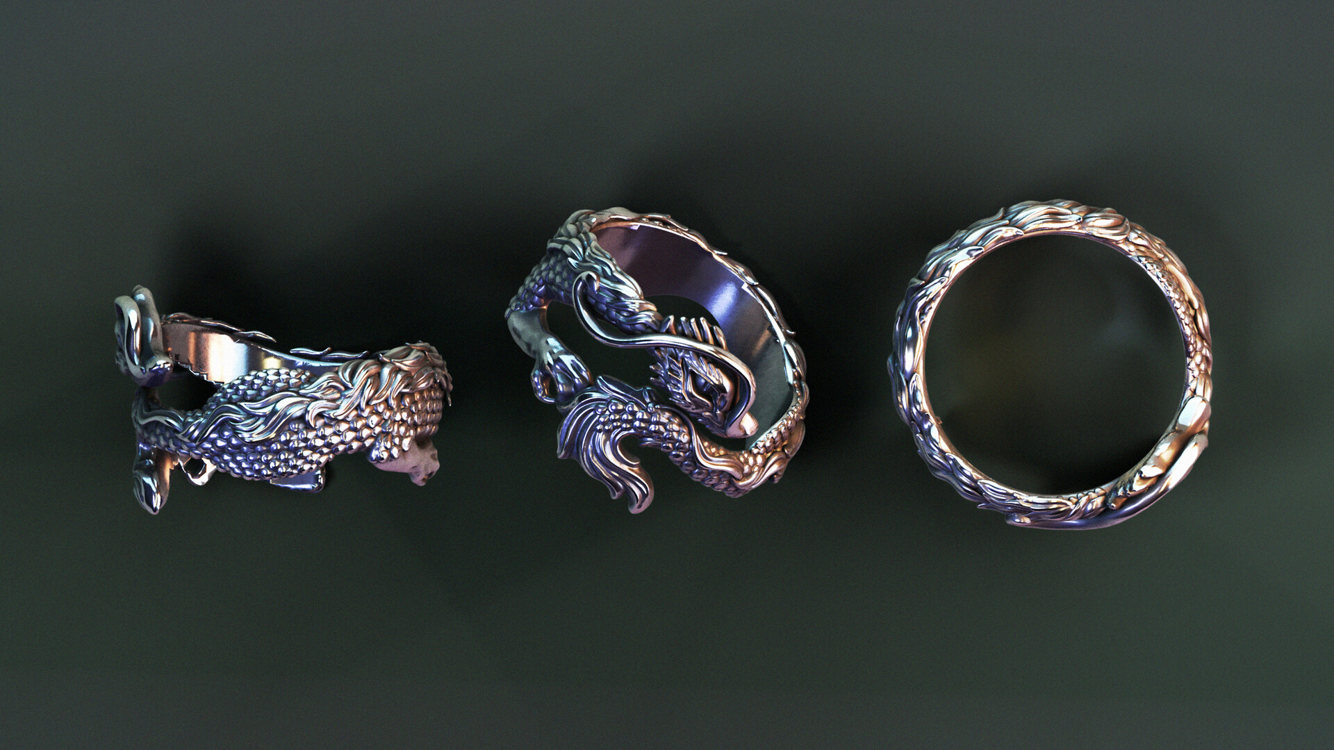 ArtStation - ring dragon