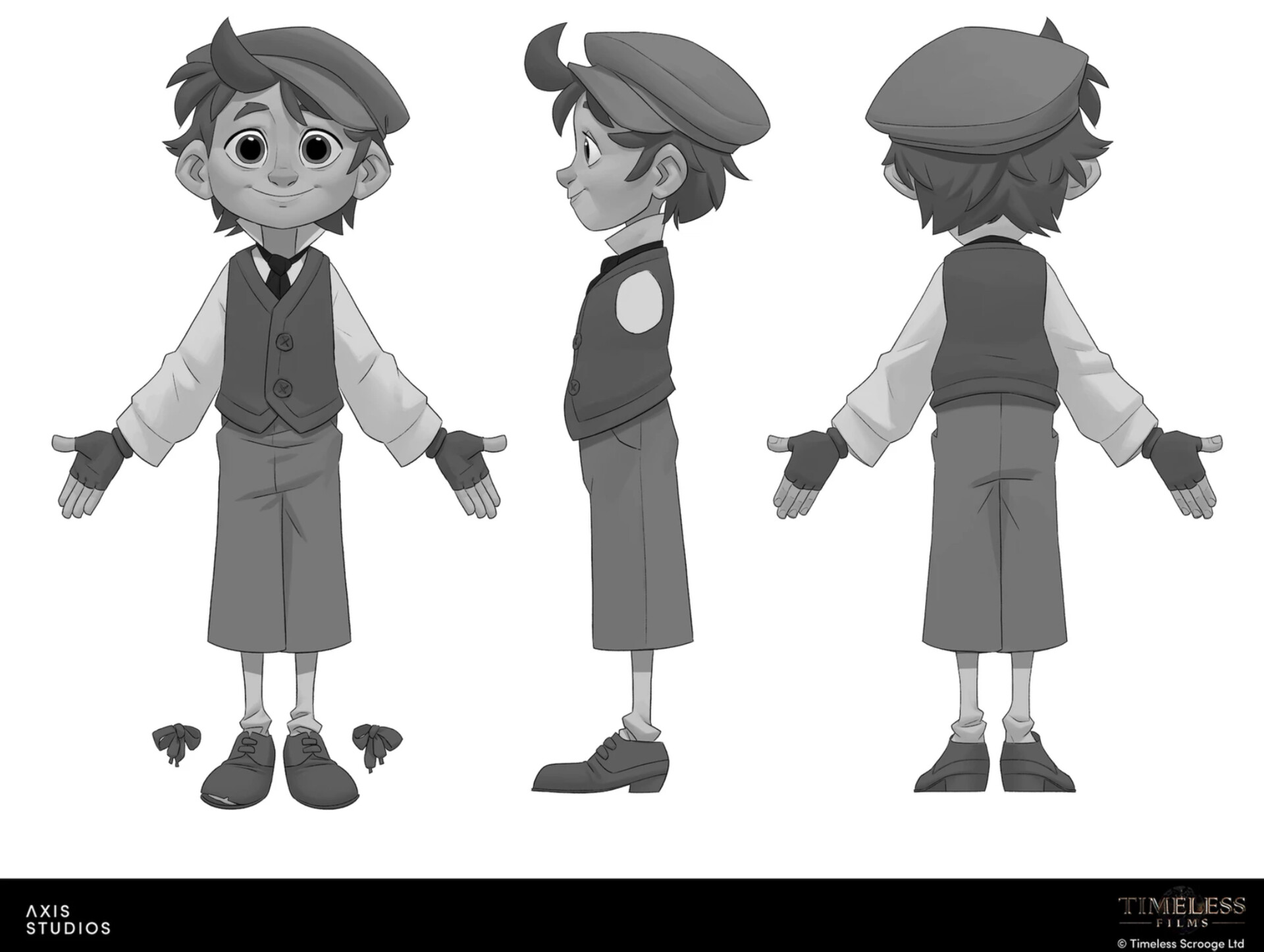 tiny tim scrooge cartoon