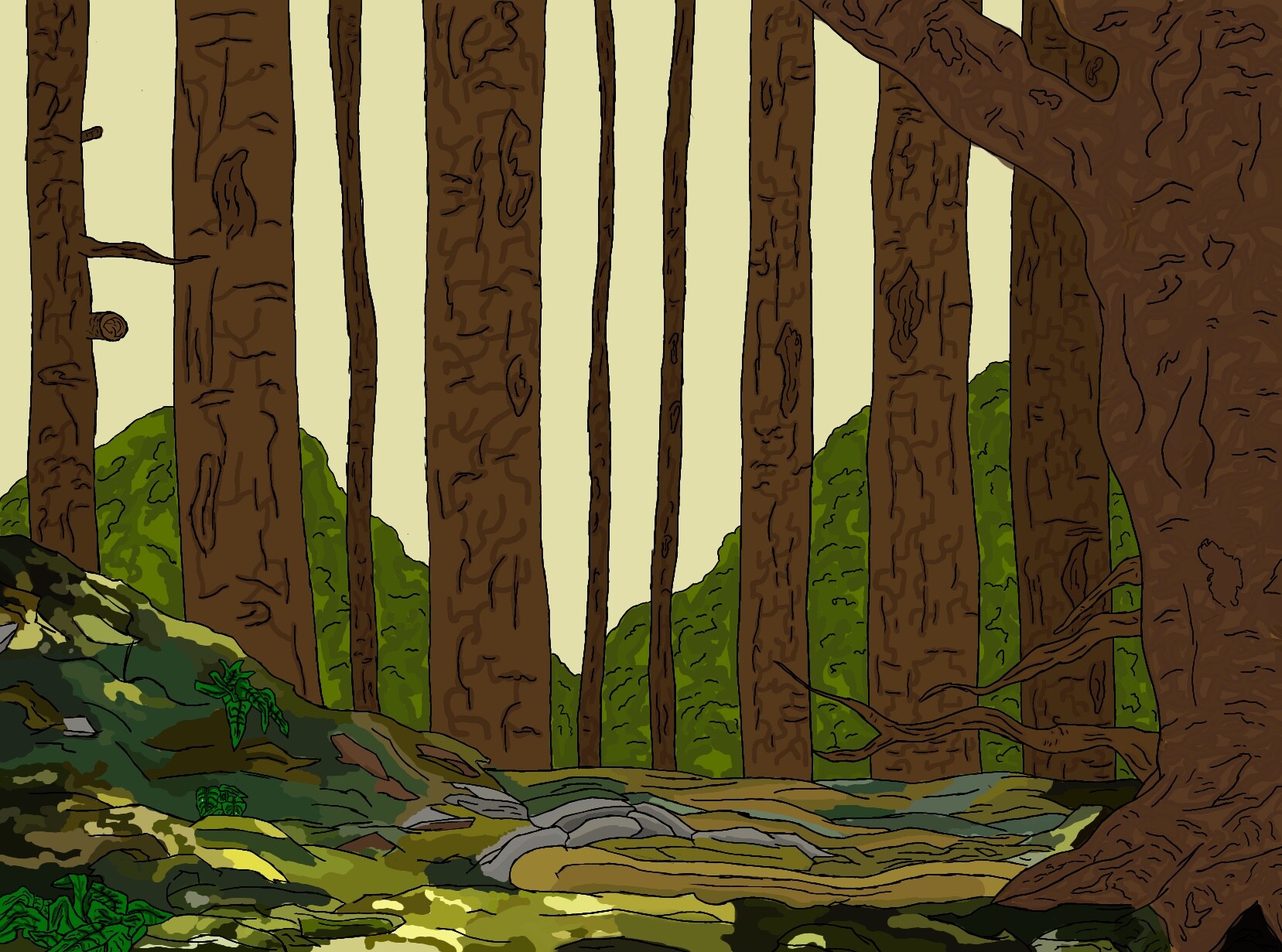 ArtStation - Stop Motion background concept design