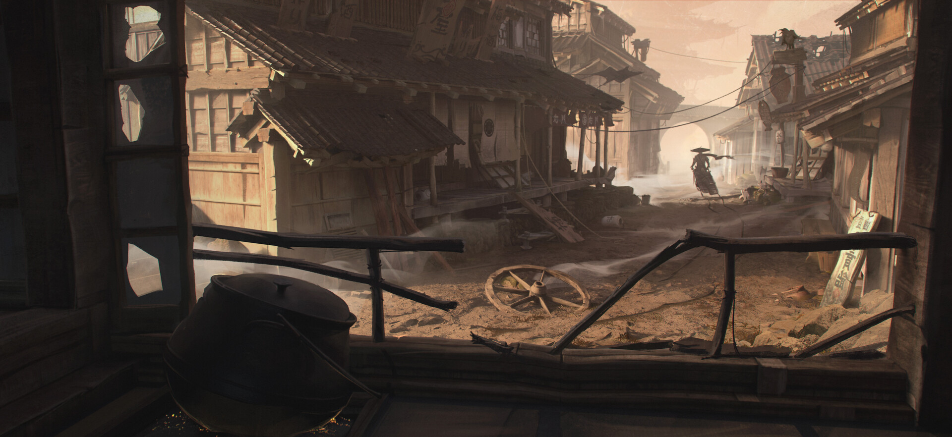 ArtStation - Edo - Shoutengai