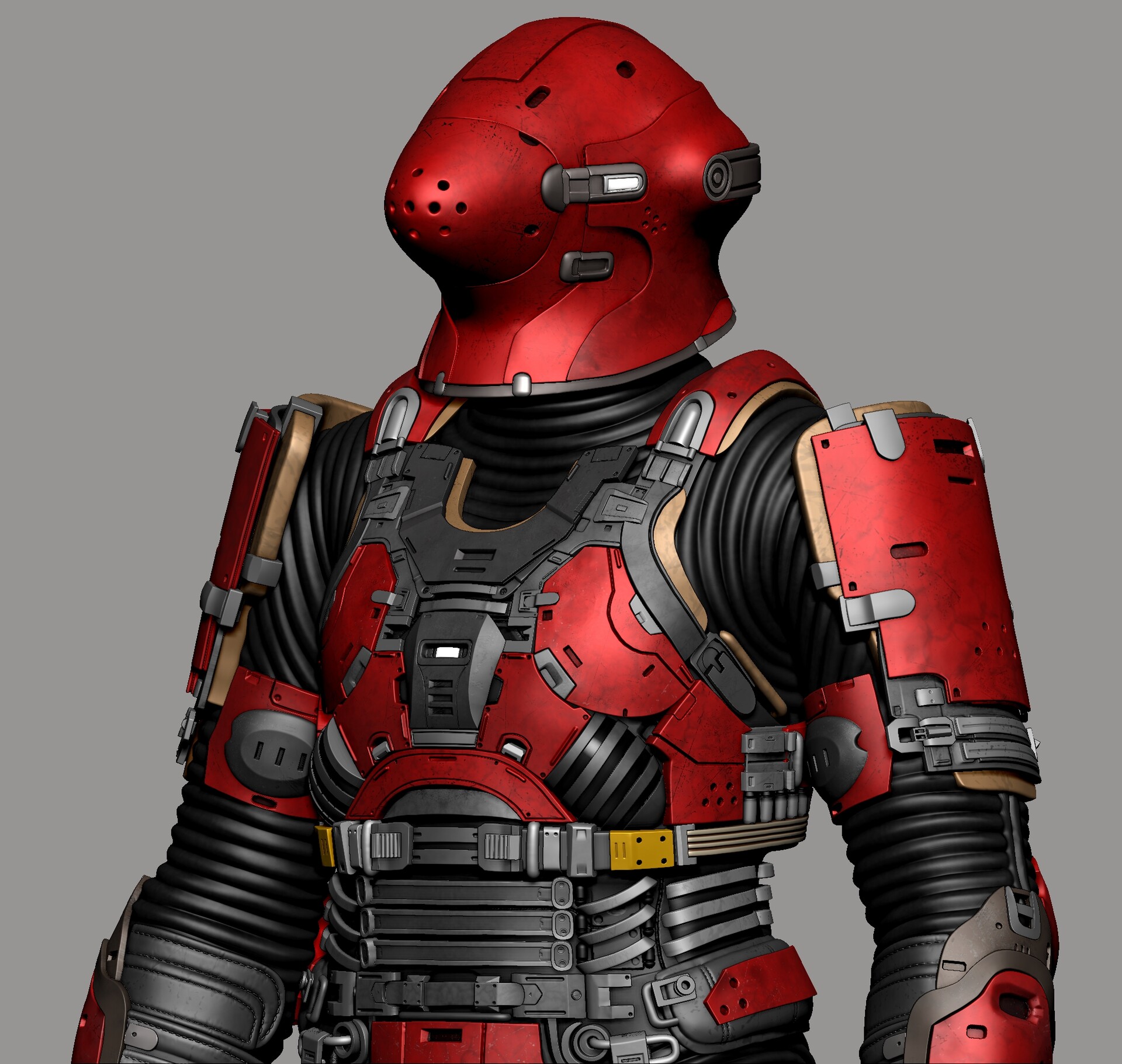 ArtStation - Sci-fi suit