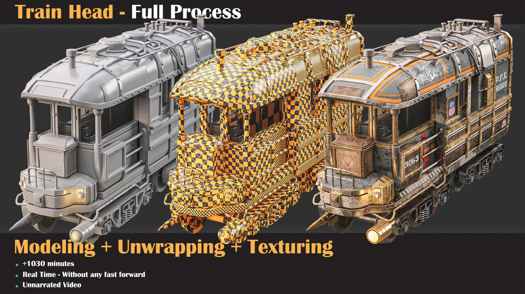 Milad Kambari - Train Head - Full Tutorial