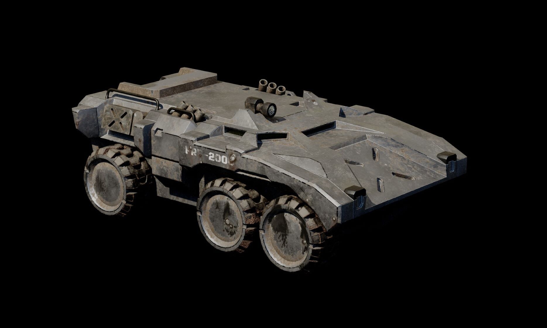 Steve Robinson - TimeSplitters Rewind Prop - Warzone - Tank