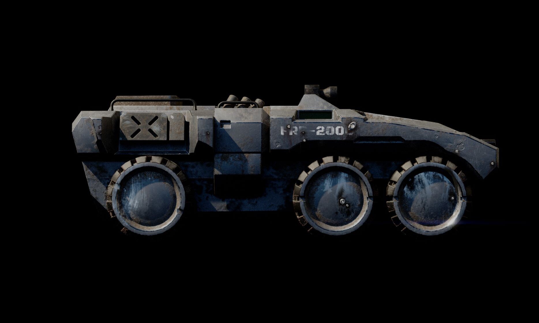 Steve Robinson - TimeSplitters Rewind Prop - Warzone - Tank