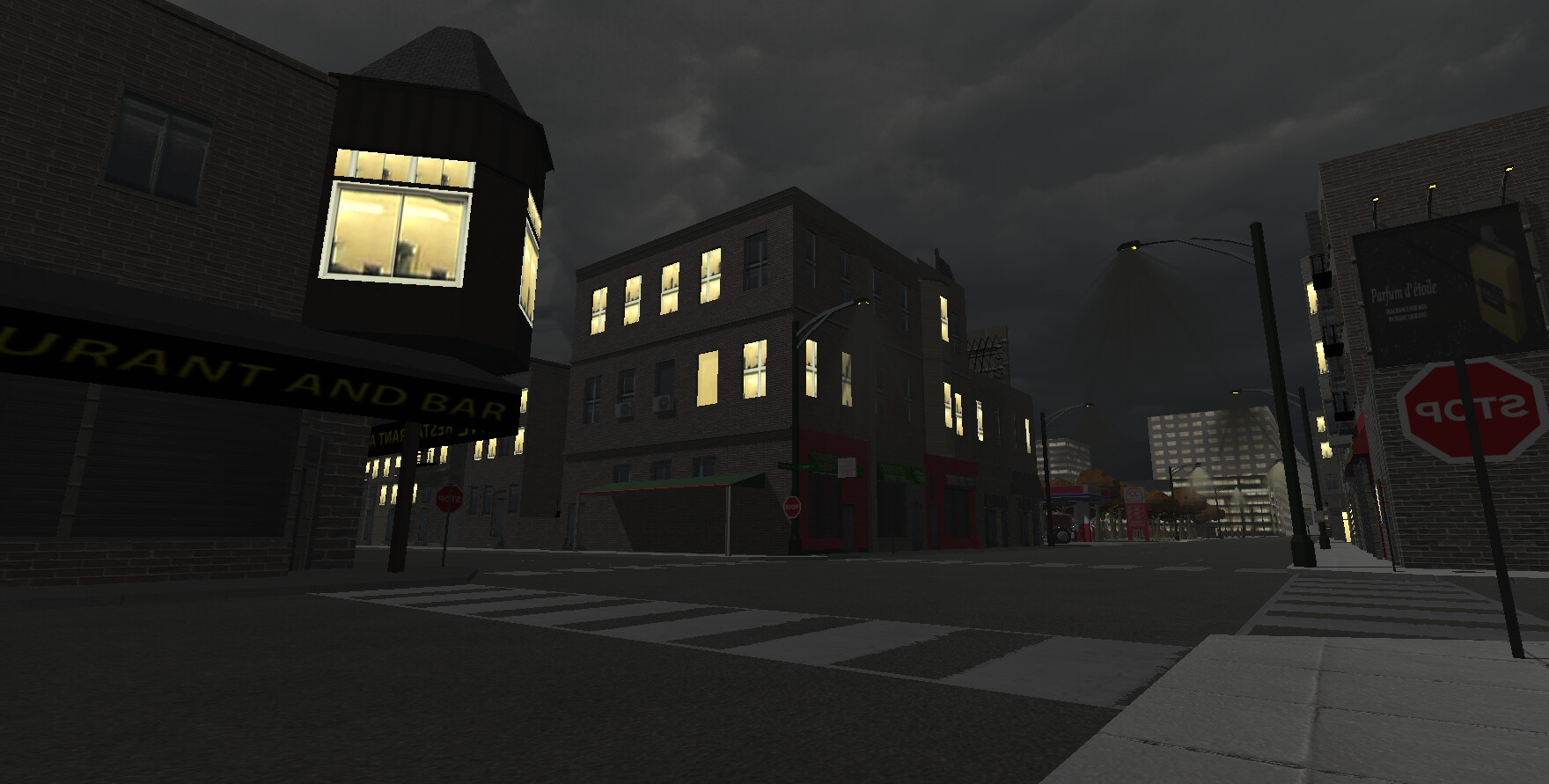 ArtStation - College Year 1 FMP - Dark City