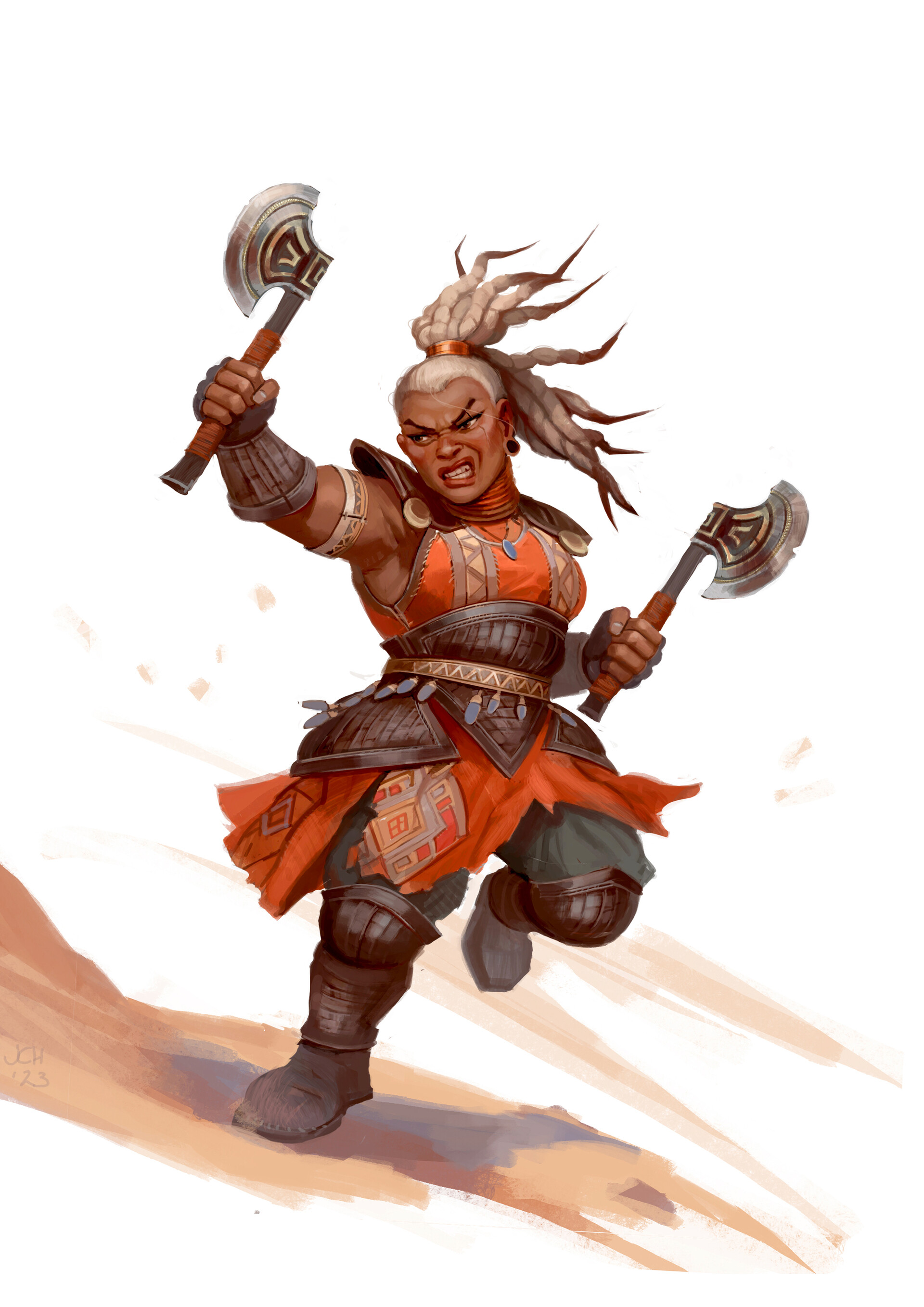 ArtStation - Dwarf Warrior