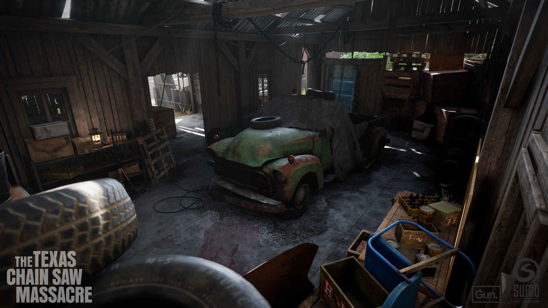 Alan O Brien - Texas Chainsaw Massacre Environments - Slaughter House