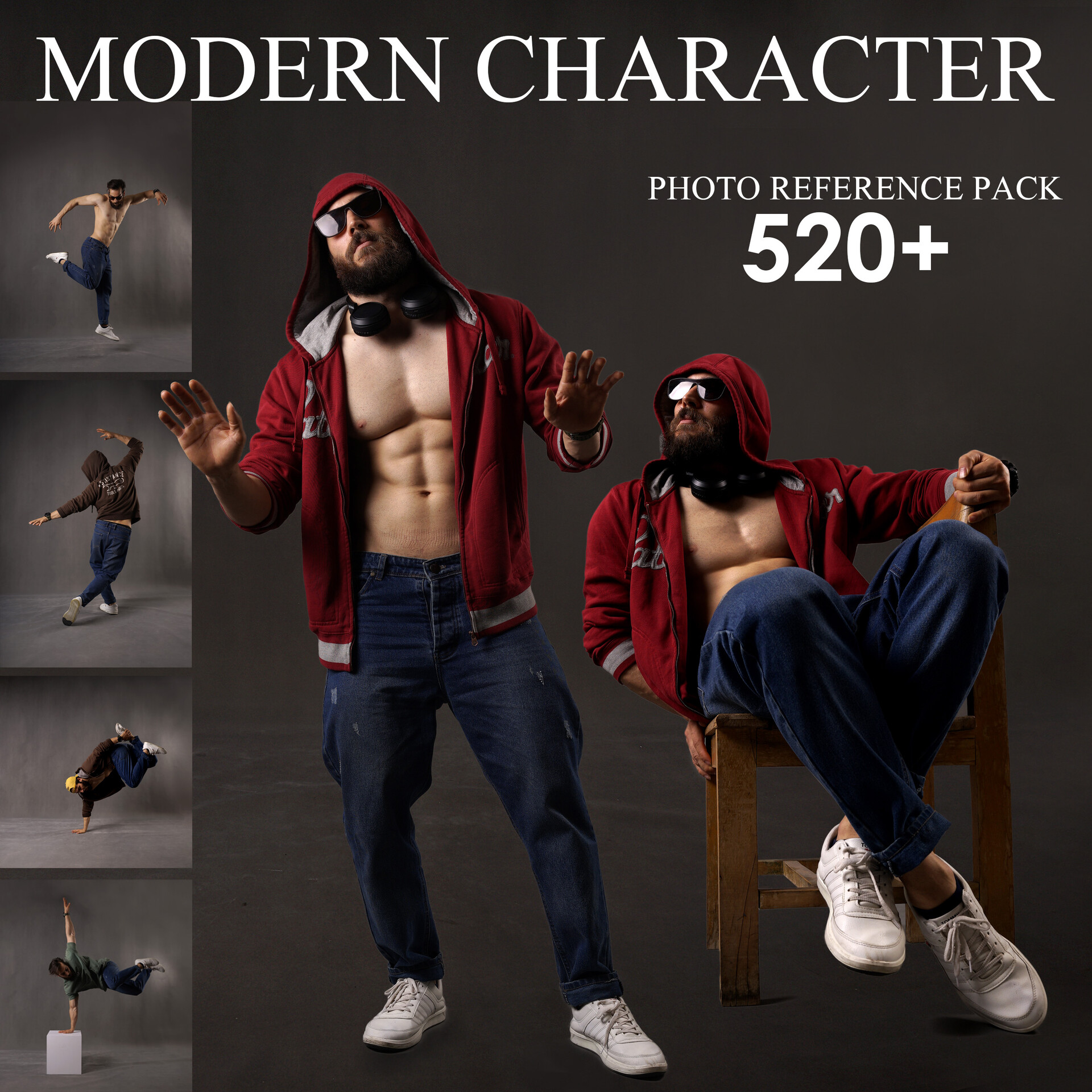 ArtStation - Modern Character Photo Reference Pack . 520+ JPEGs