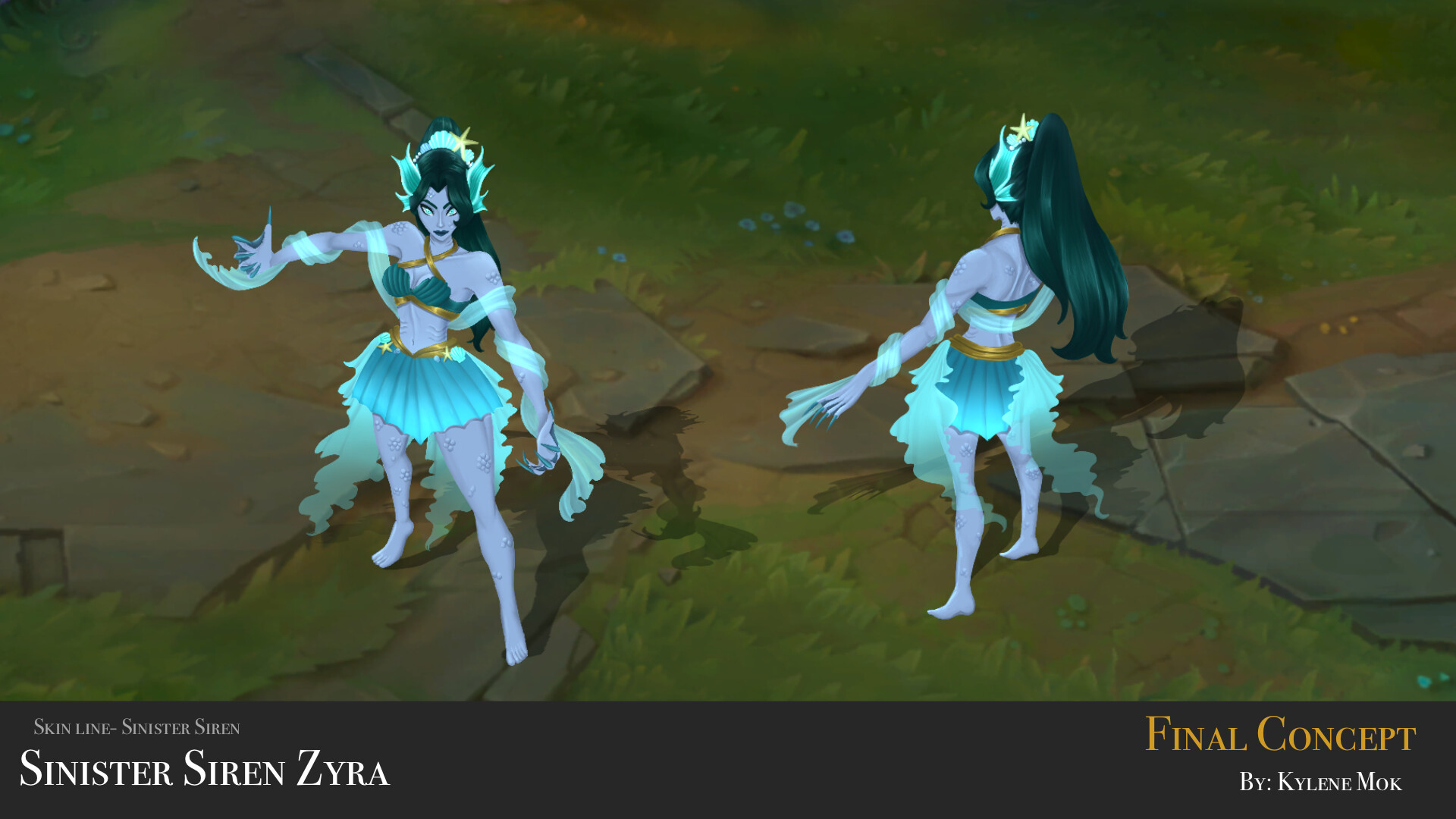 ArtStation - League of Legends - Sinister Siren Zyra (FANMADE)