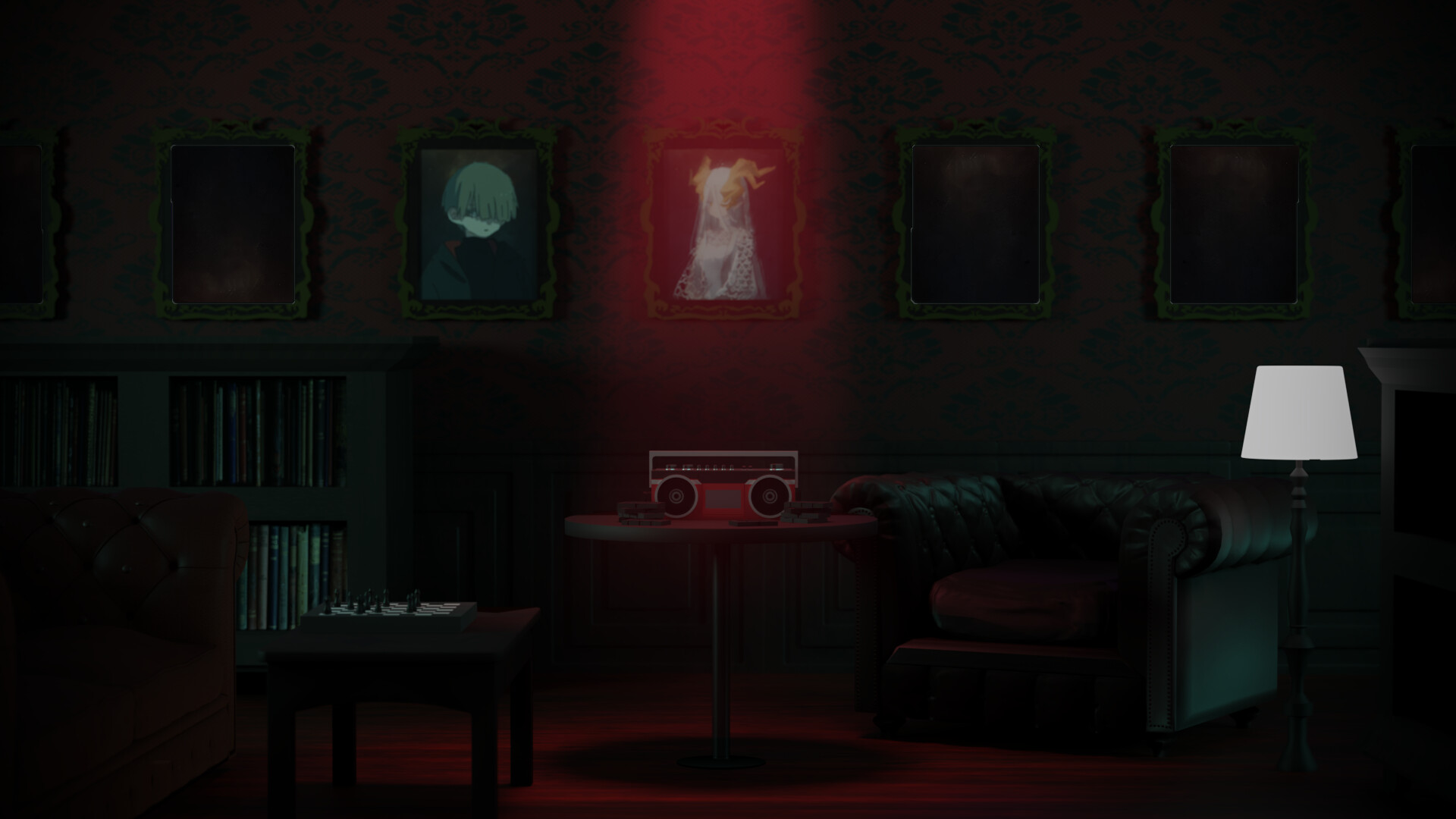 ArtStation - Eve - Fight Song MV Room