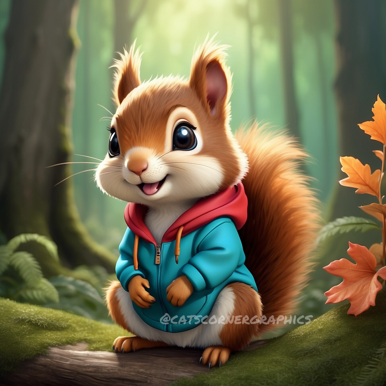 ArtStation - Charming Squirrel