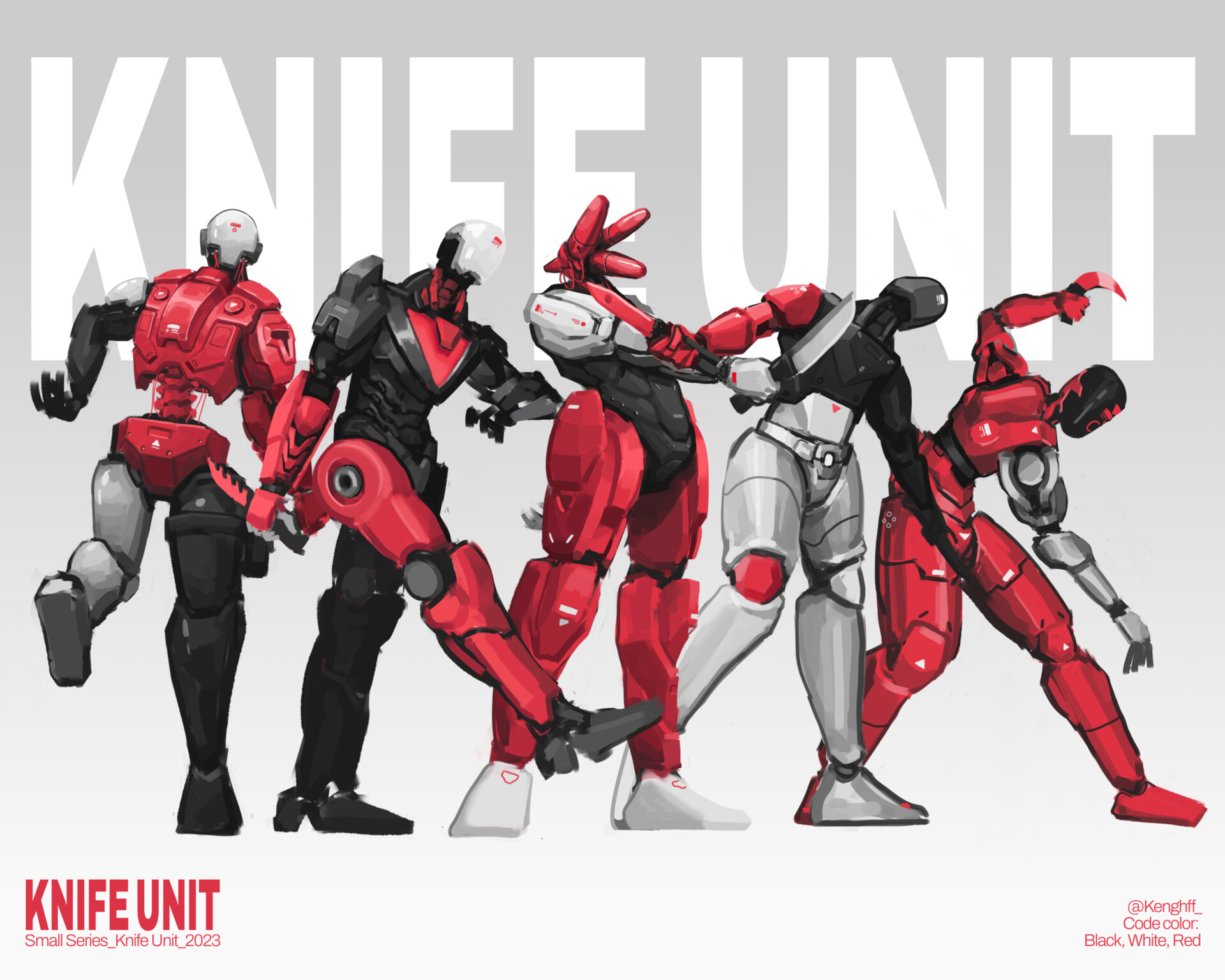 ArtStation - KNIFE UNIT - Personal Project