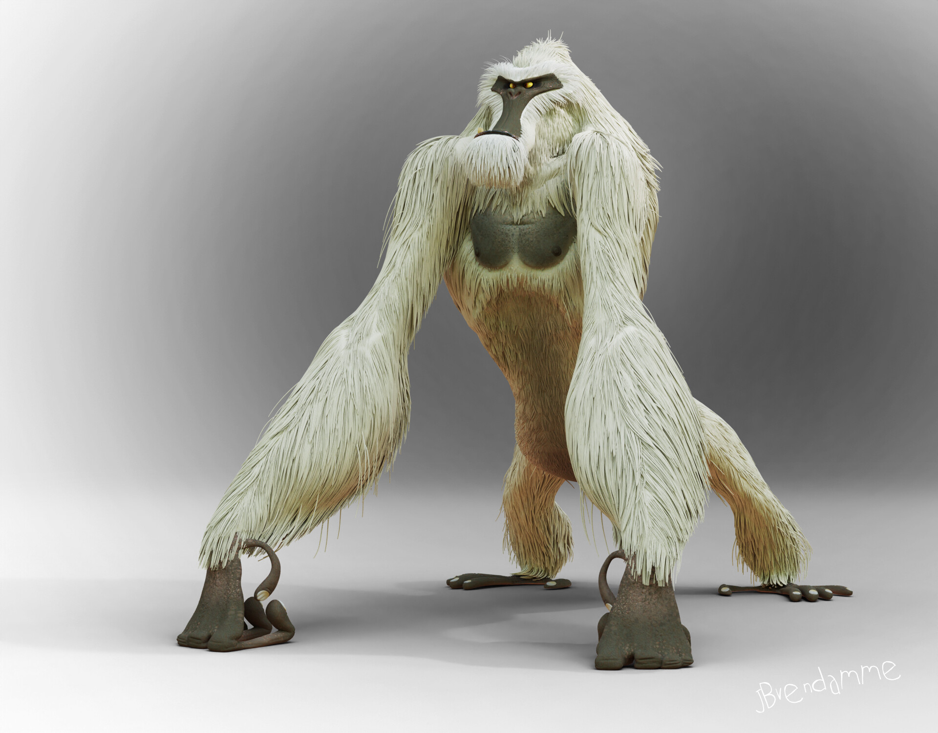 ArtStation - Monster Yeti