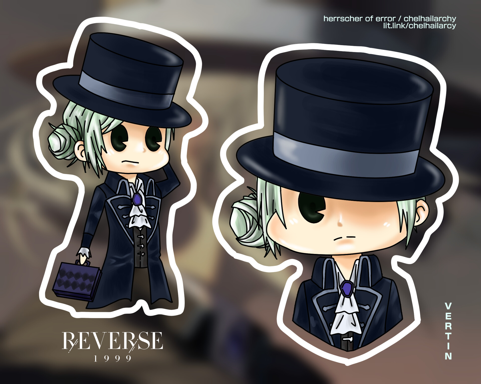 ArtStation - Vertin 🎩 chibi-toon
