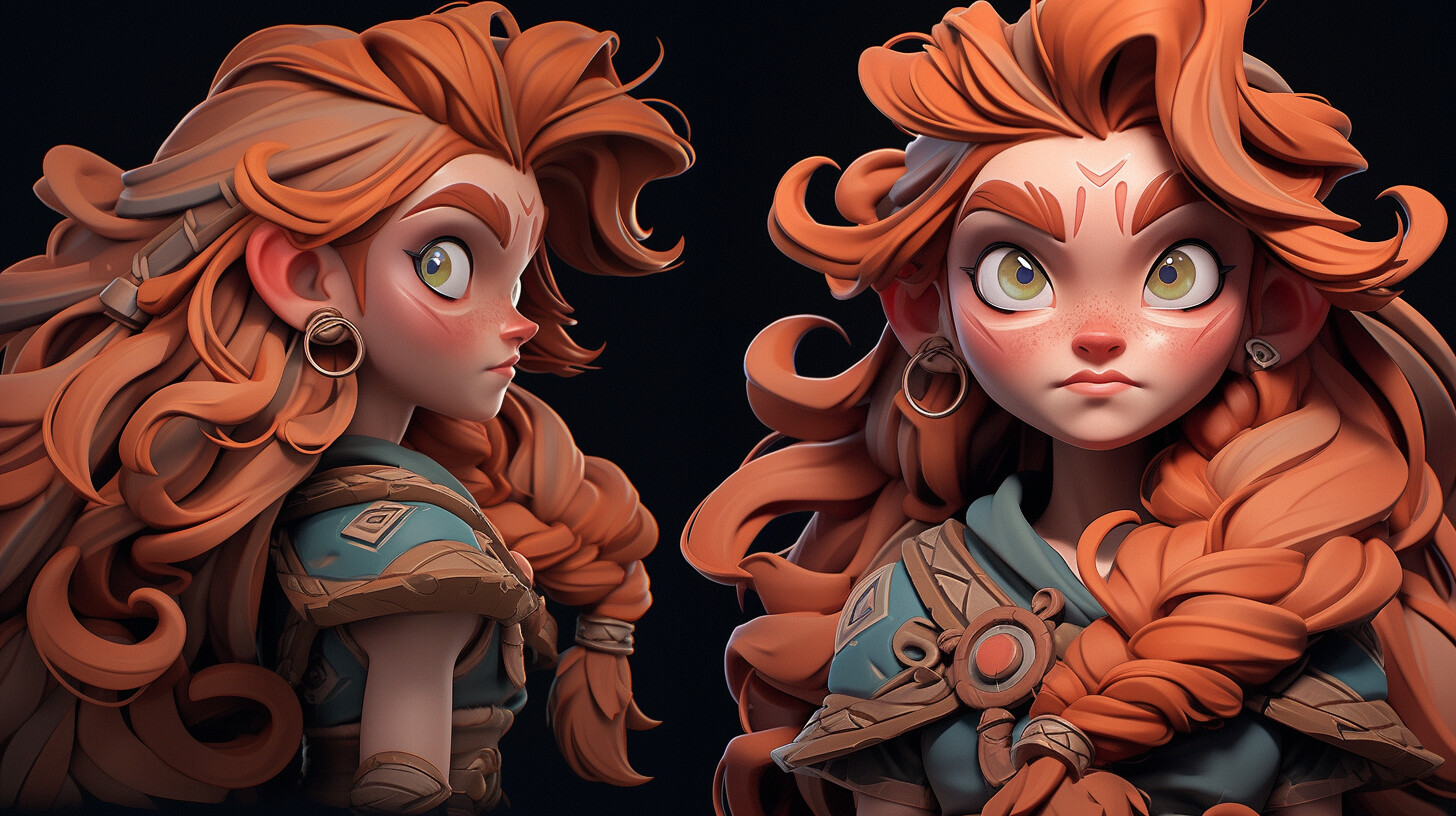 3D Head Sculpt References in 4K - Tika Art - +310 Stylized Viking ...