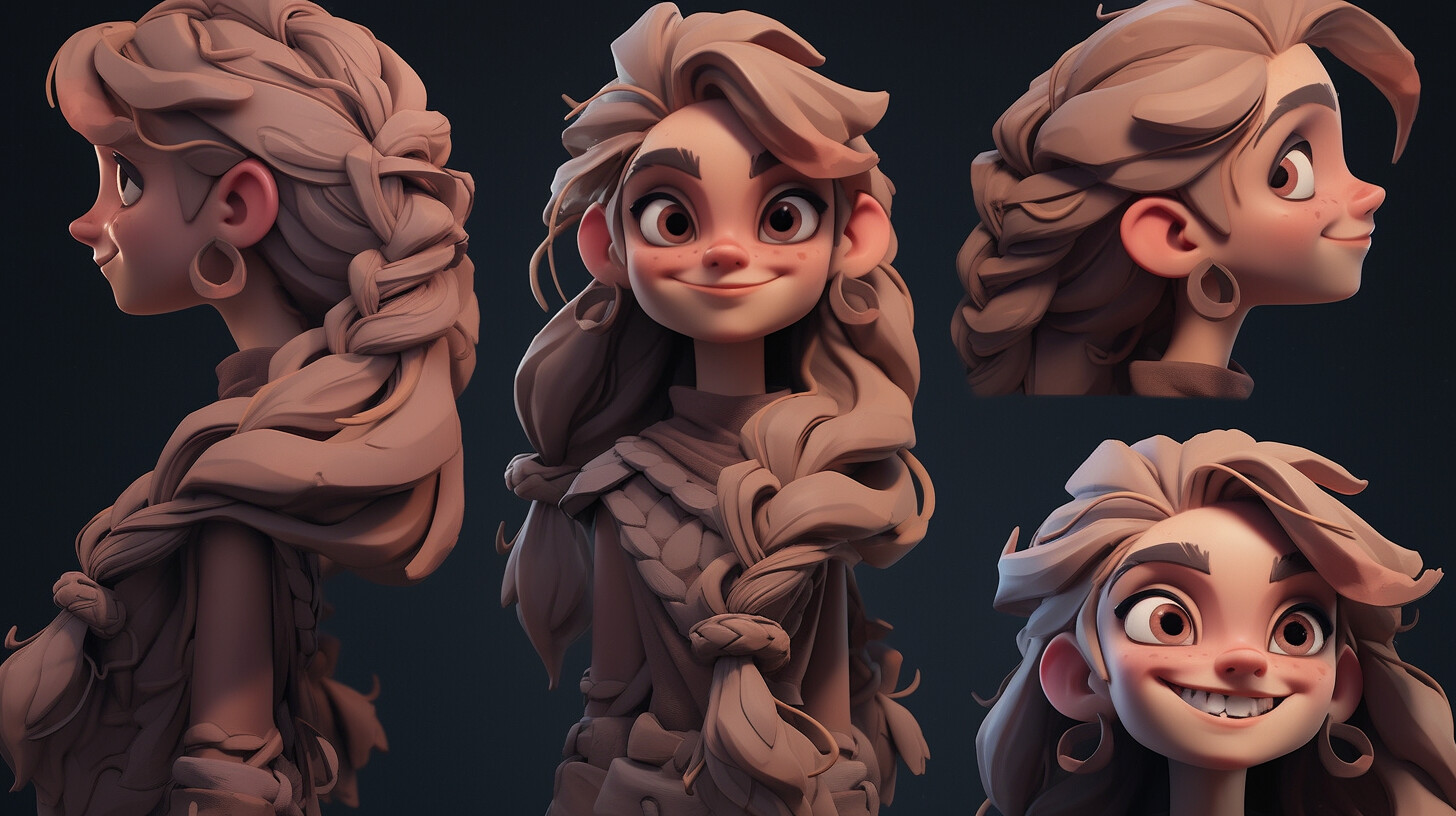 3D Head Sculpt References in 4K - Tika Art - +310 Stylized Viking ...