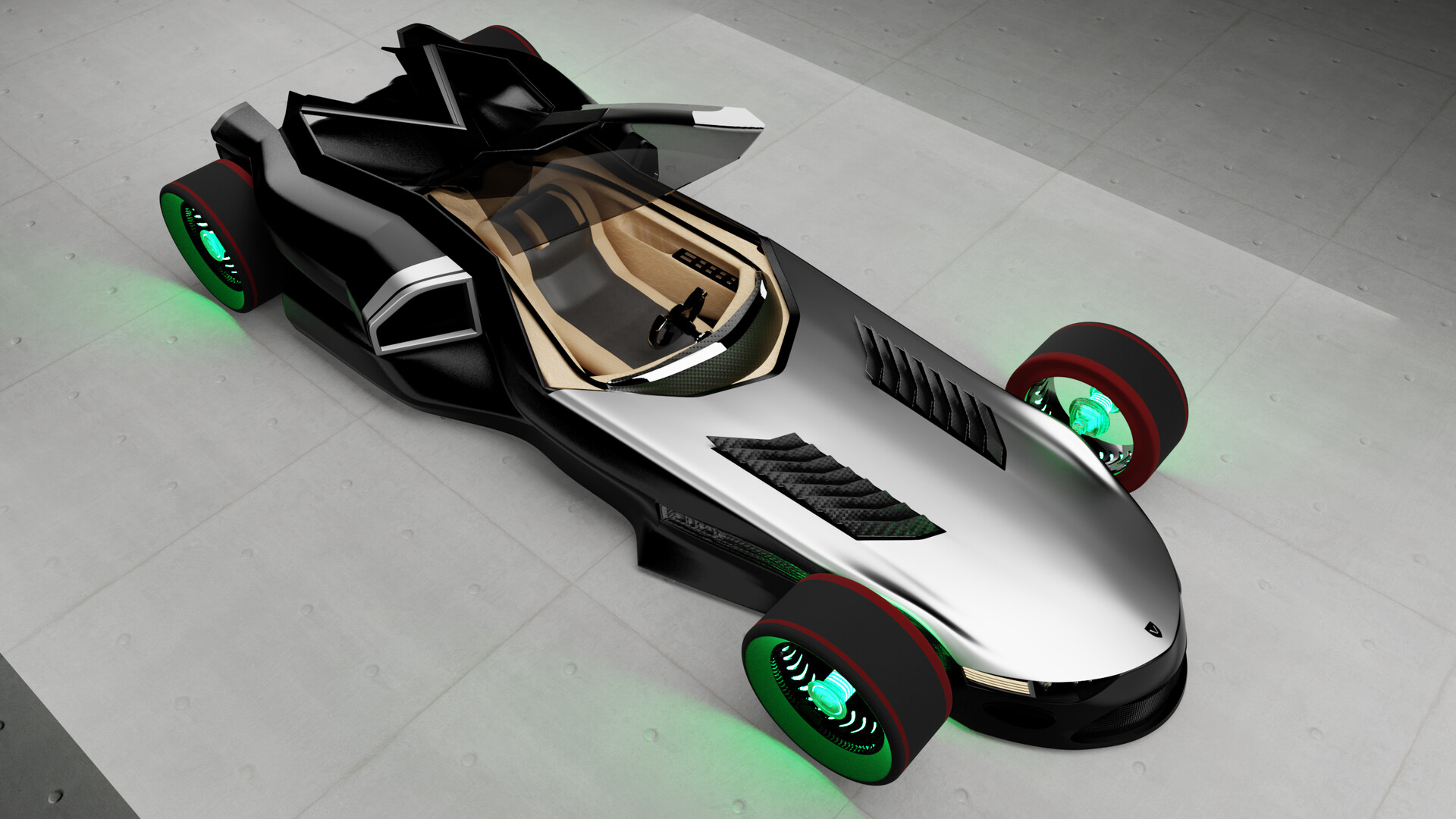 ArtStation - Custom Cyber Punk inspired vehicle