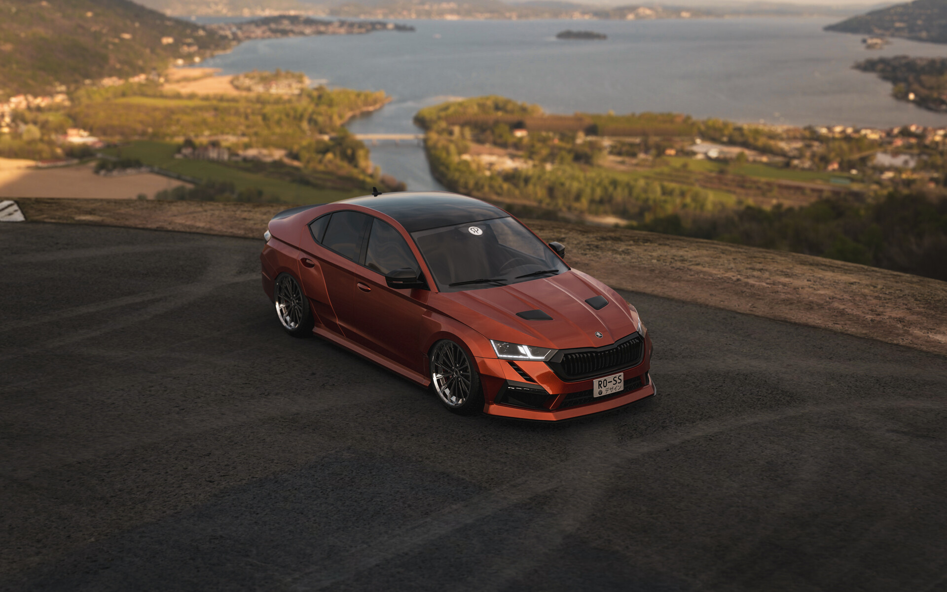 ArtStation - 2020 Skoda Octavia Widebody Performance