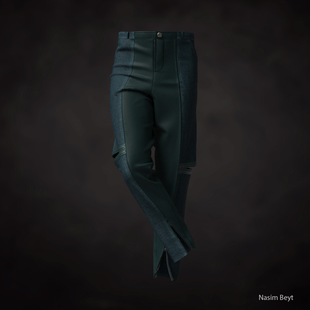ArtStation - 3 Different Male Jeans Sets (VOL 01) with Texture. CLO3D ...
