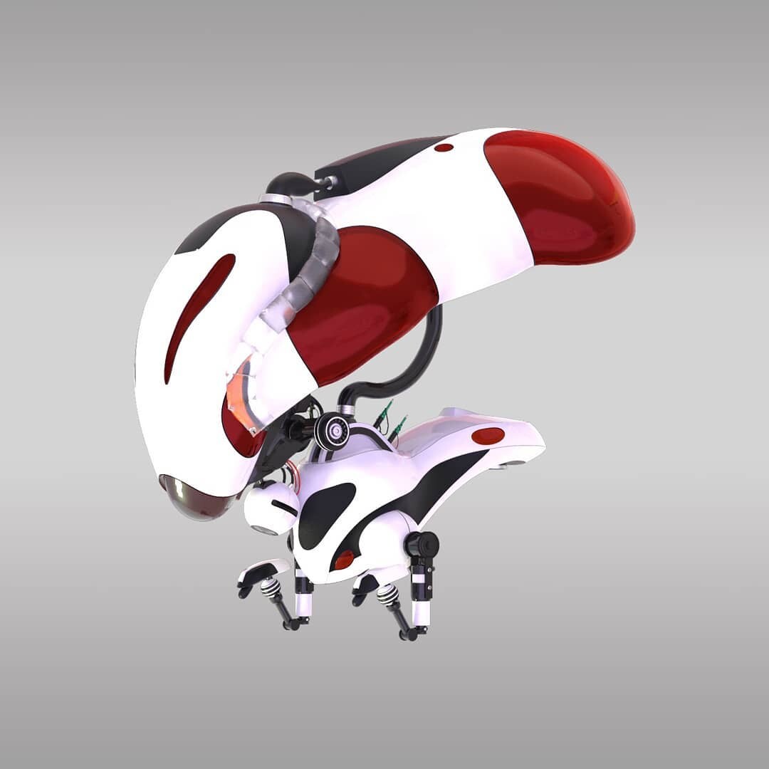 ArtStation - White Robot
