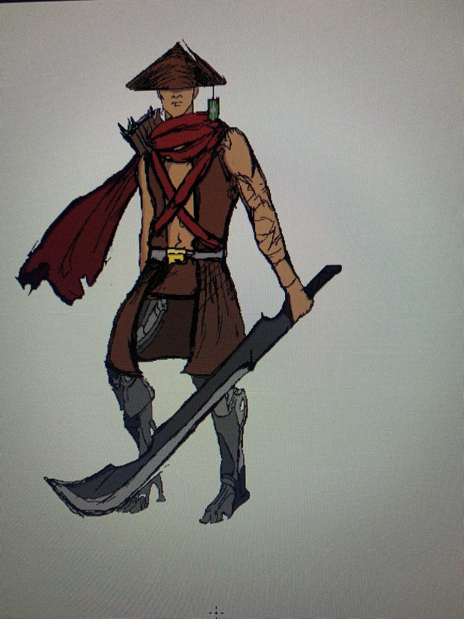 ArtStation - Samurai cyborg