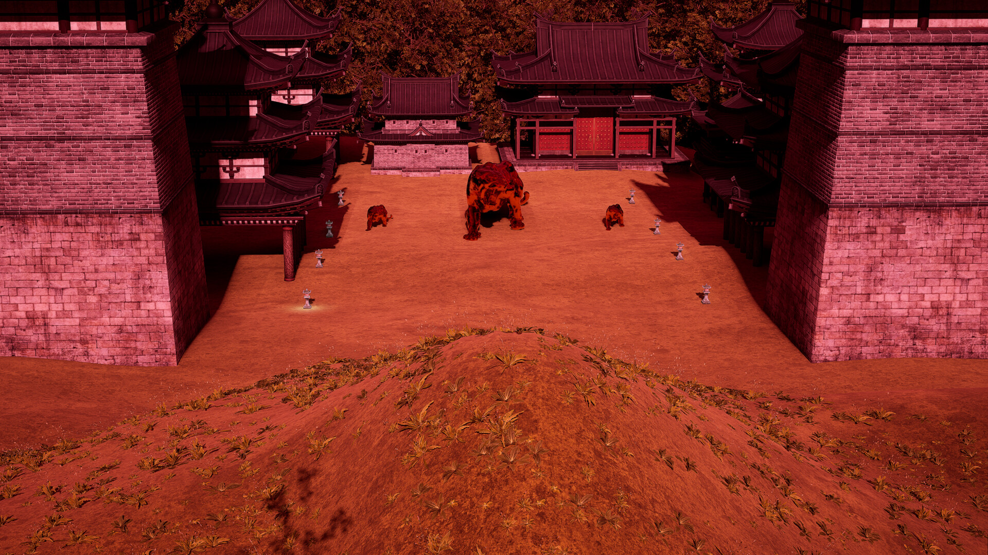 Murdock Owen - Asian Temple Scene